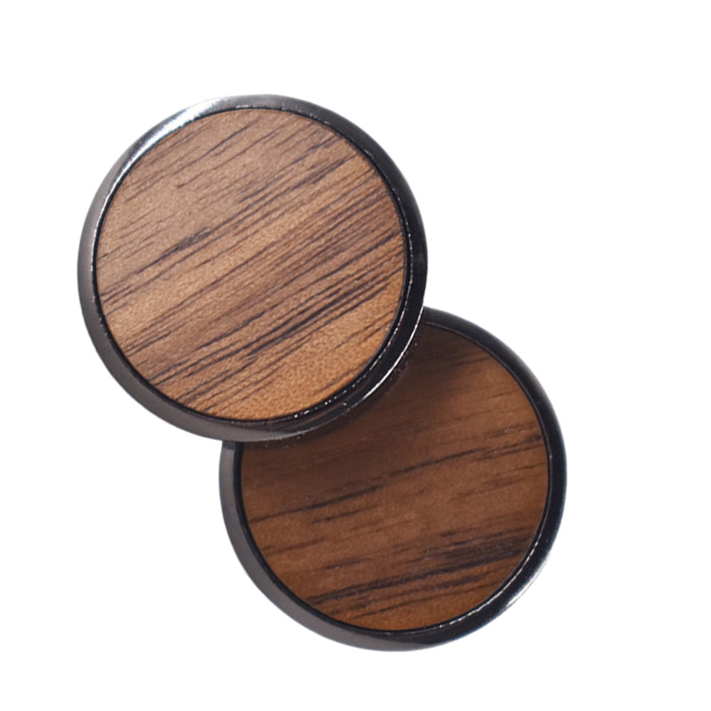 COSMOBETTY Suit Cuff Studs Wood Alloy 1 Pair 0.9x0.8x0.8in - Walmart.com