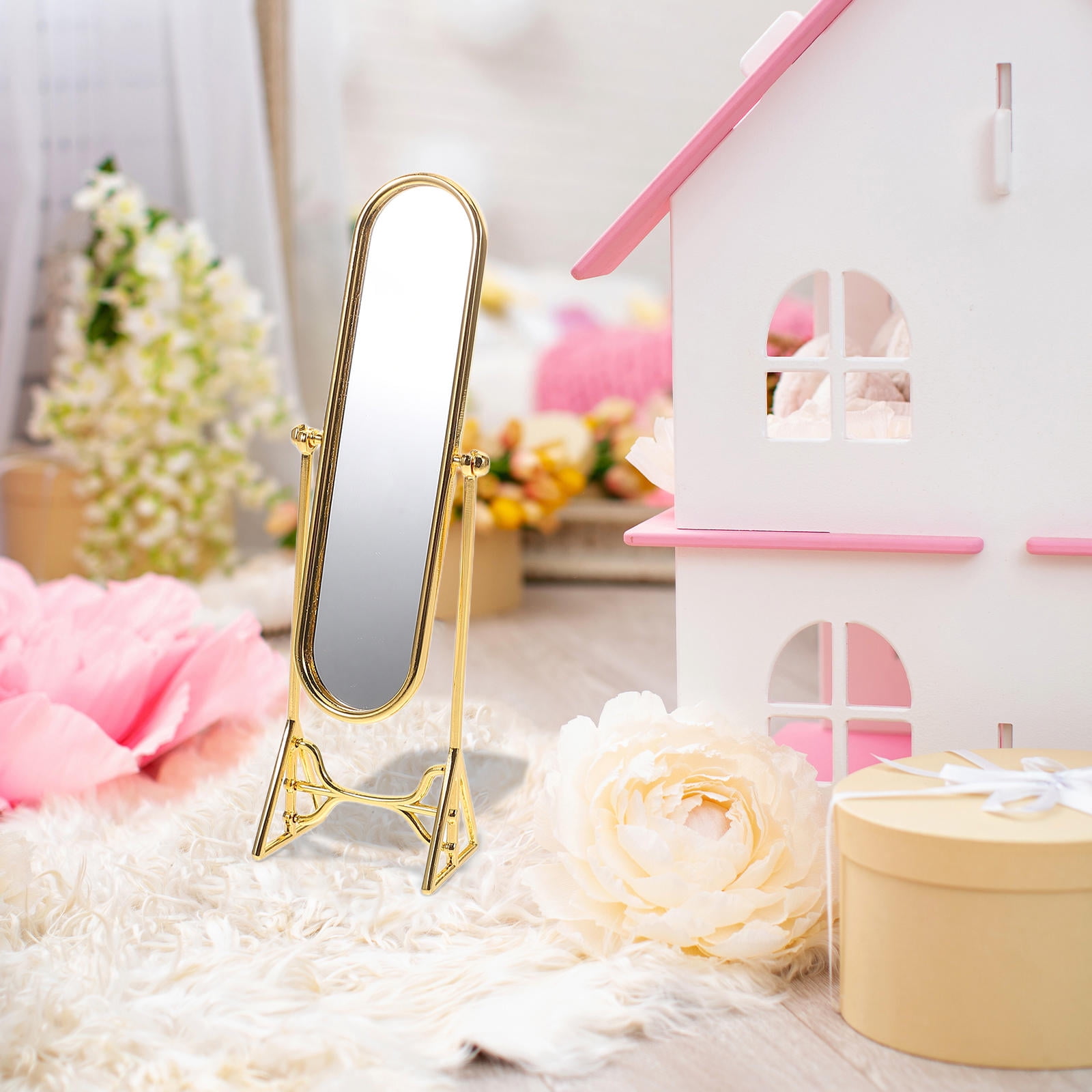 Worgeous Tiny Mirror For Dollhouse Simplistic Design Miniature Mirror ...