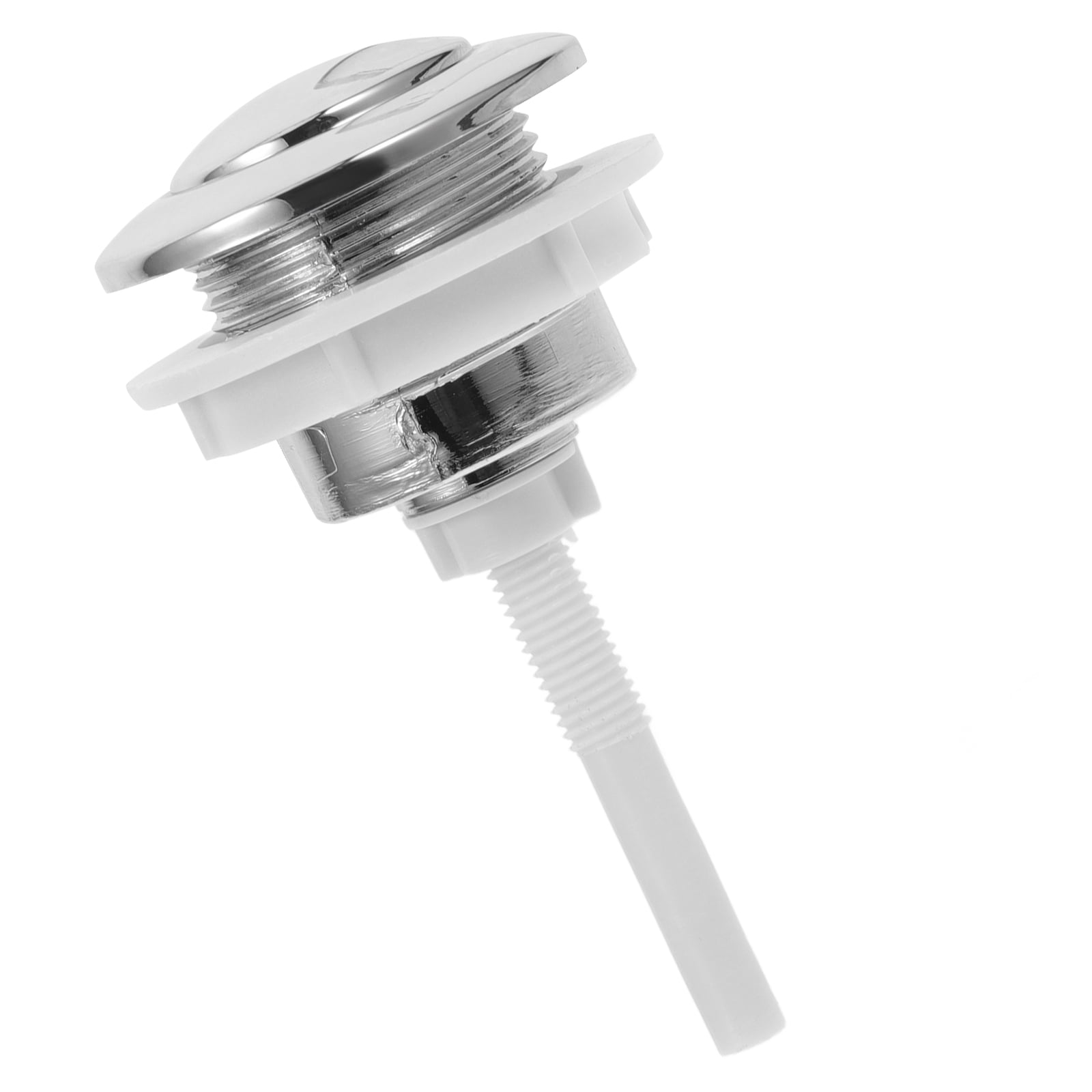Worgeous Toilet Tank Drain Button Single Push Flushing Button Toilet ...