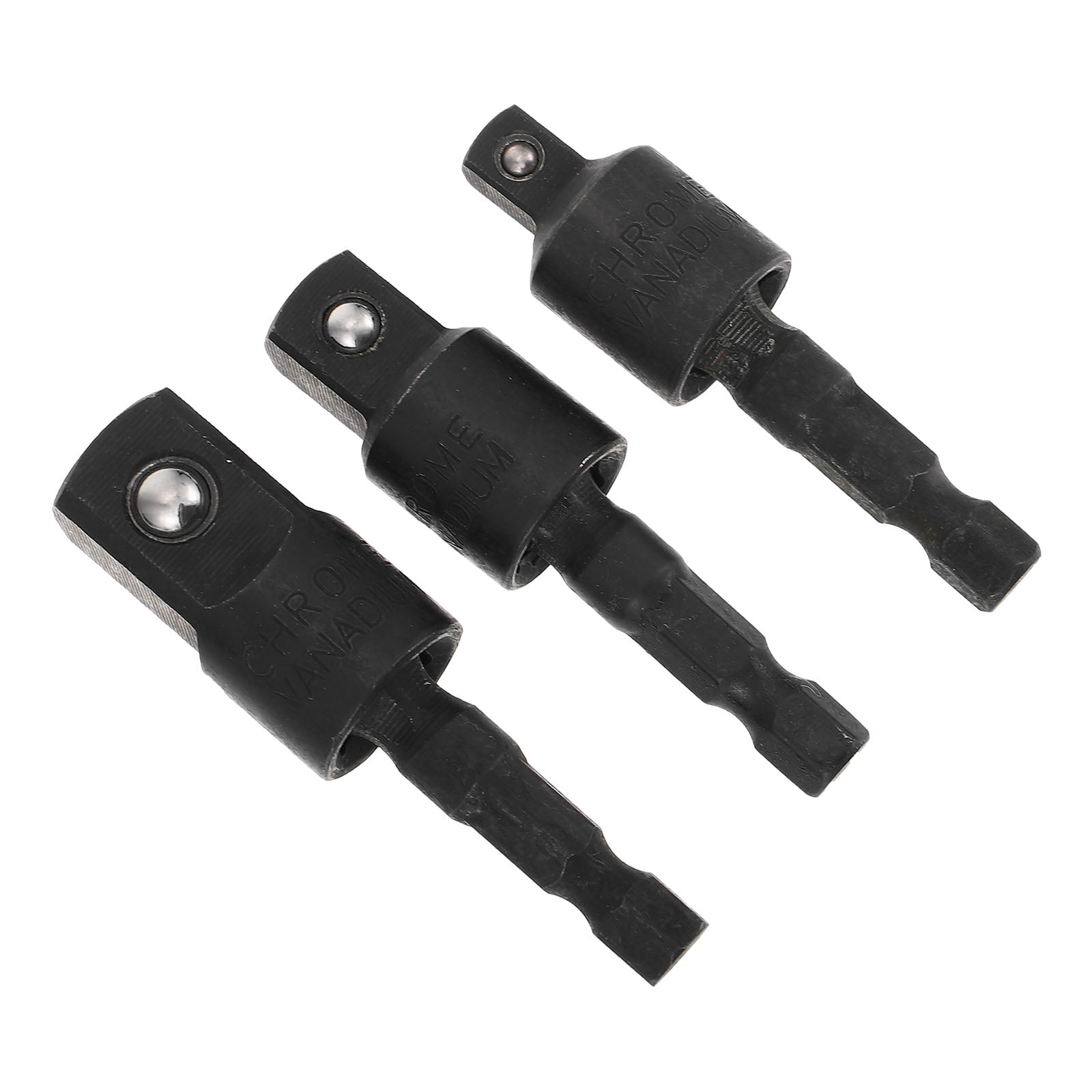 1 Set Rotatable Universal Joint Swivel Socket Adapter for Drill ...