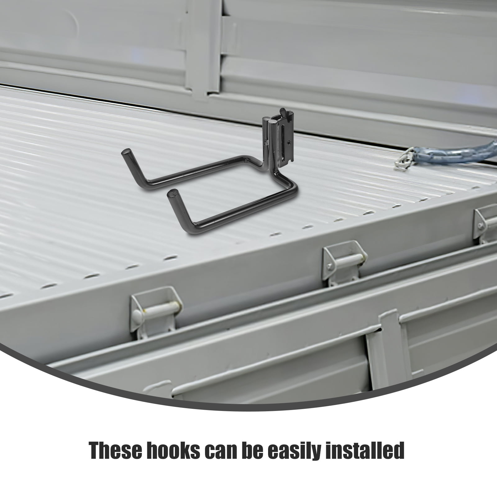 Worgeous Track Hooks Heavy Duty Trucks Hanger Hooks Garage Wall Mount ...