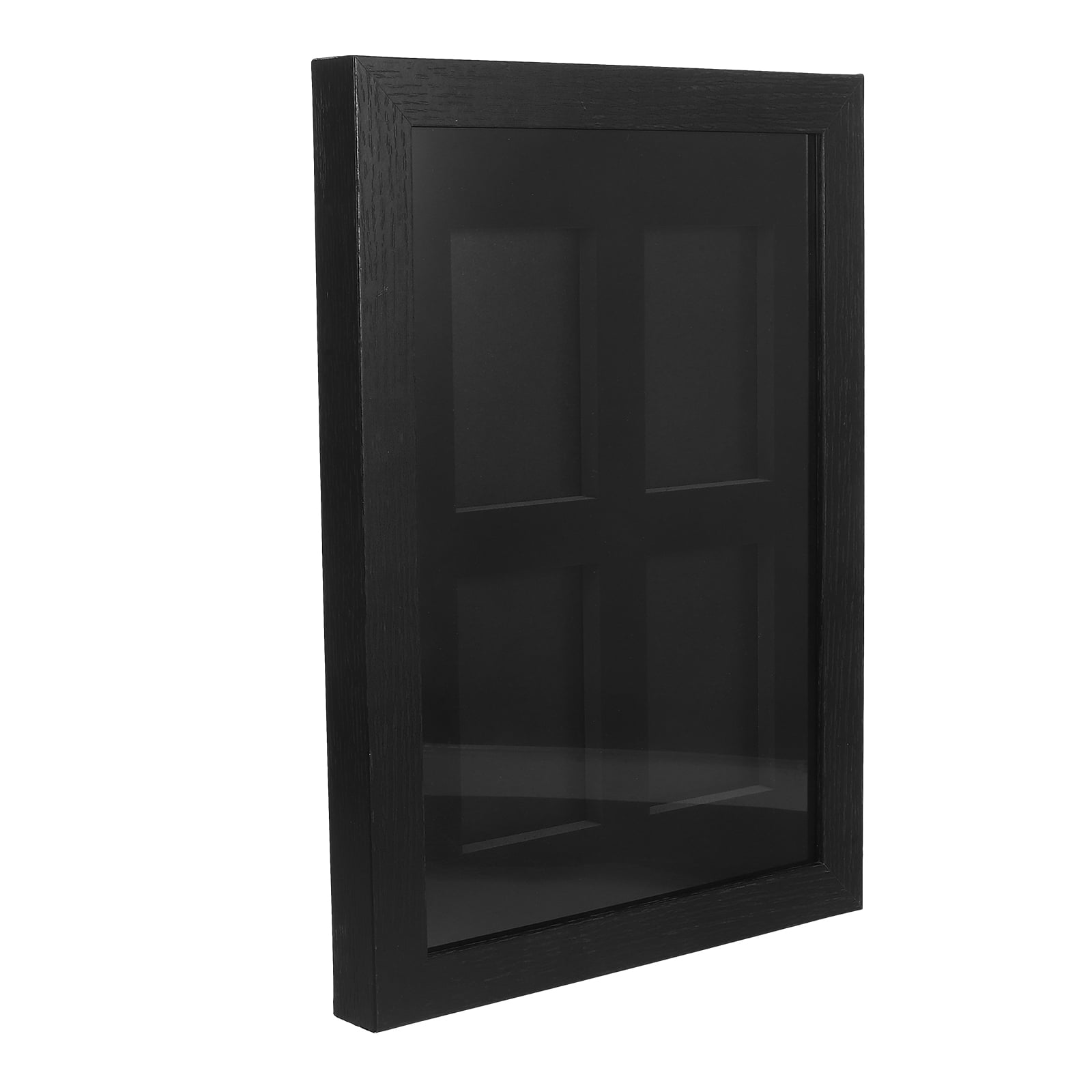 WHAMVOX Wood and Acrylic Trading Card Display Stand for Home Black ...