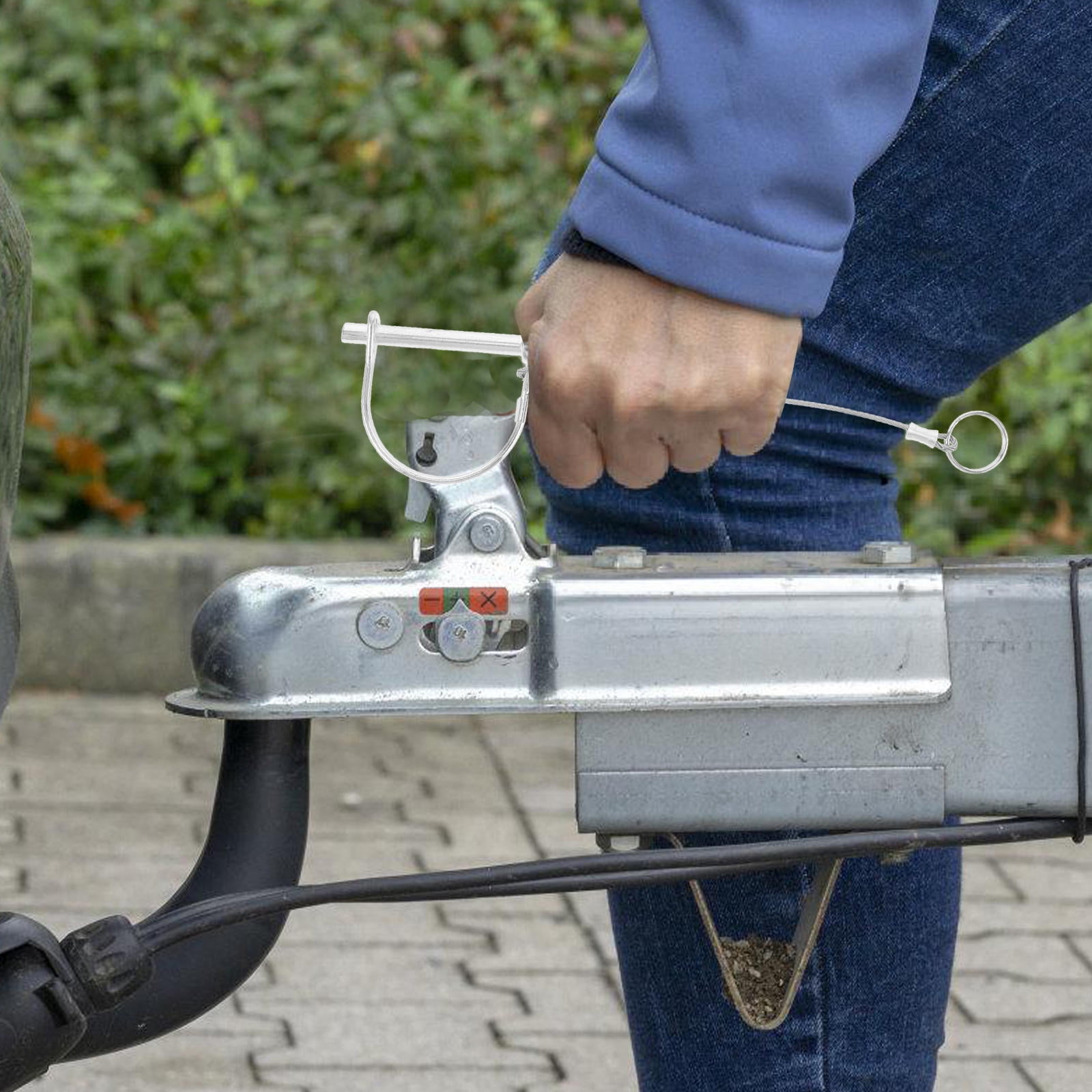 Worgeous Trailer Coupler Pin Trailer Pins Prevents Loss with Plastic ...