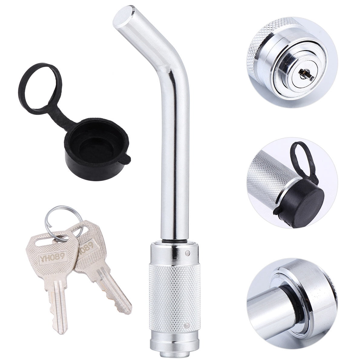 SWETRACE Boat Trailer Security Lock Iron Watertight Hitch Lock 1Set ...