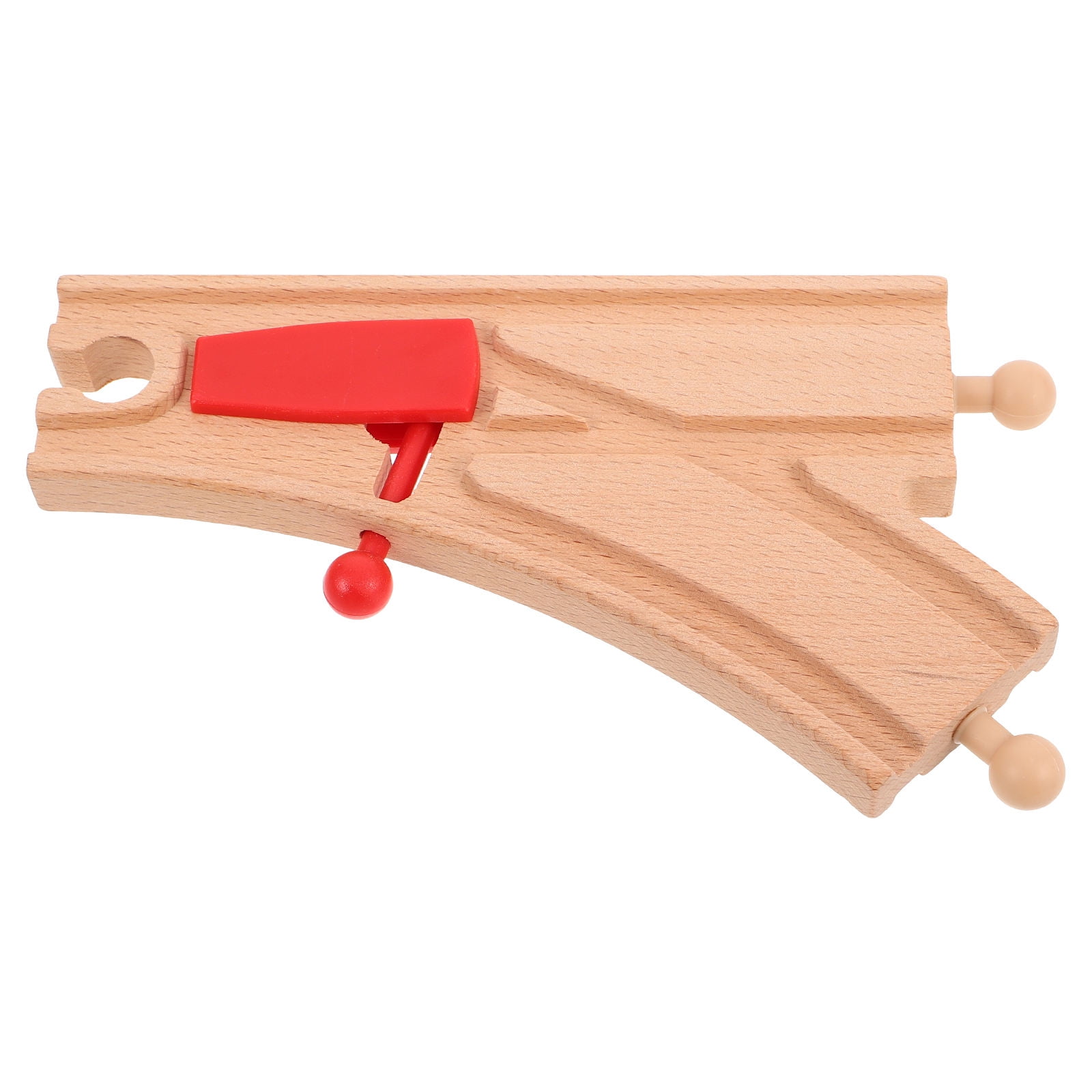 Worgeous Train Track Expansion Pack with Wooden Railway Track and ...