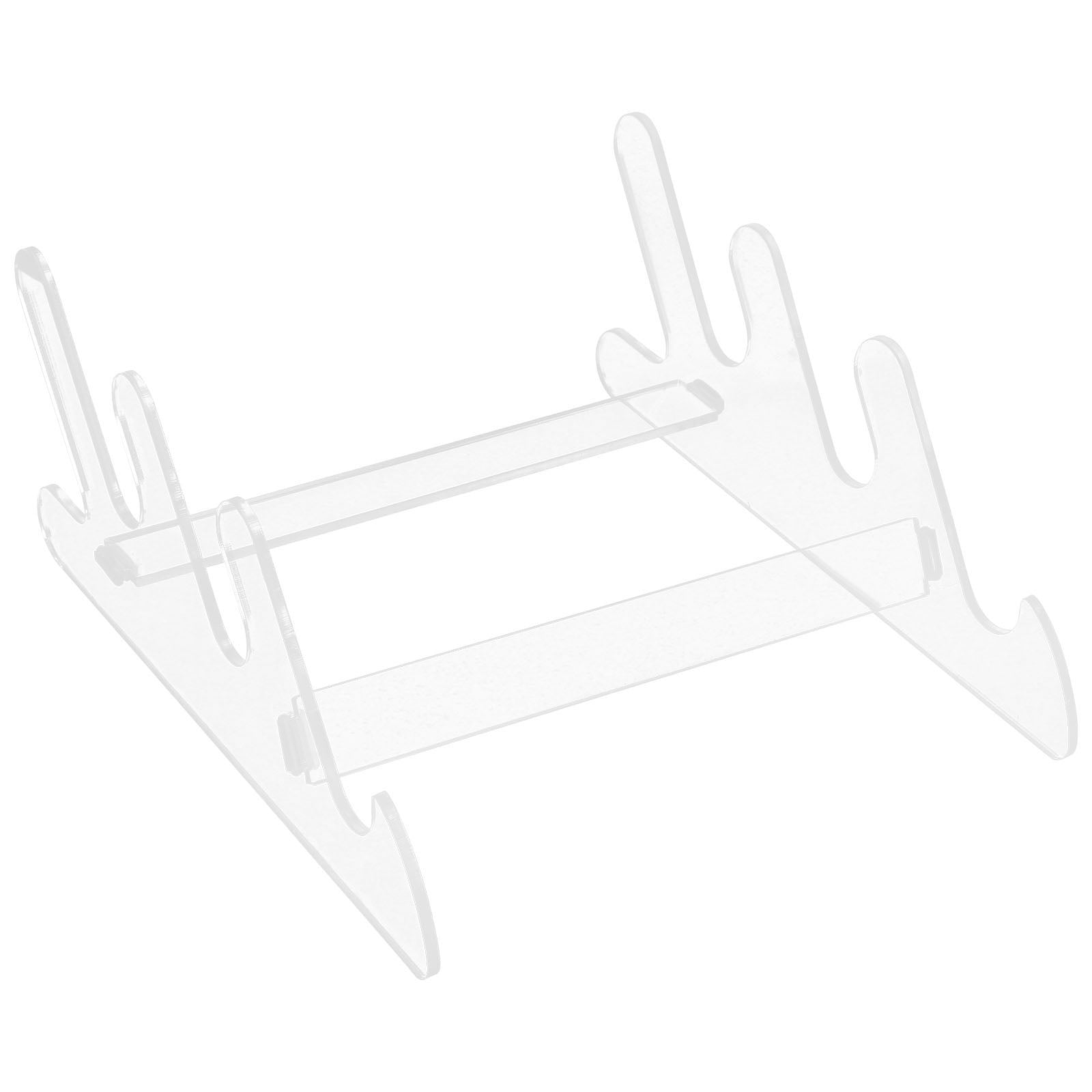 Worgeous Transparent Acrylic Keyboard Storage Stand Aesthetic Display ...