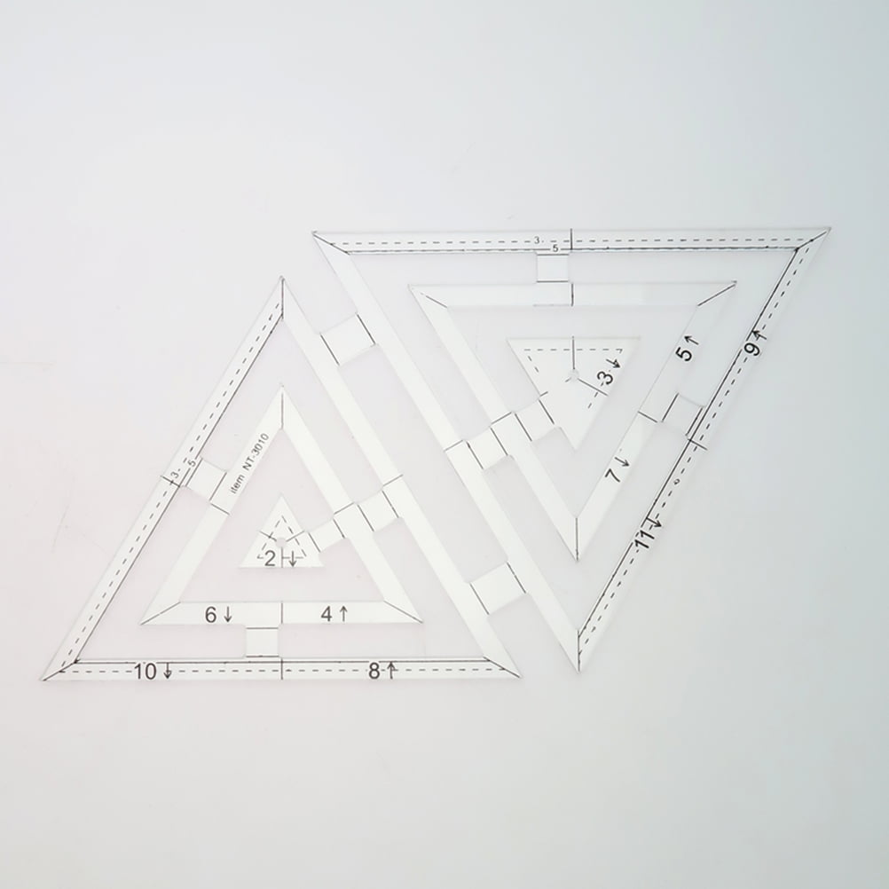 Worgeous Angle System Ruler Acrylic 1Pcs - Walmart.com