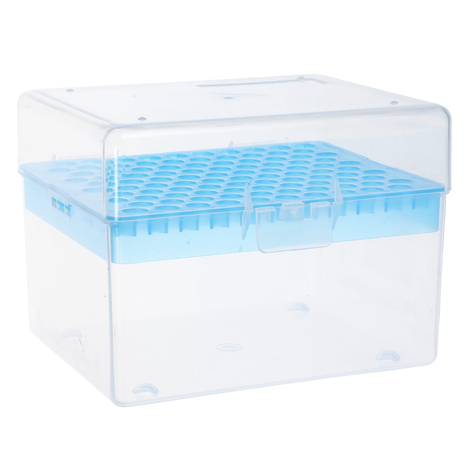 SWETRACE Pipette Pipettor Tip Box Transparent 1Pack 4.9x3.9x4.0in ...