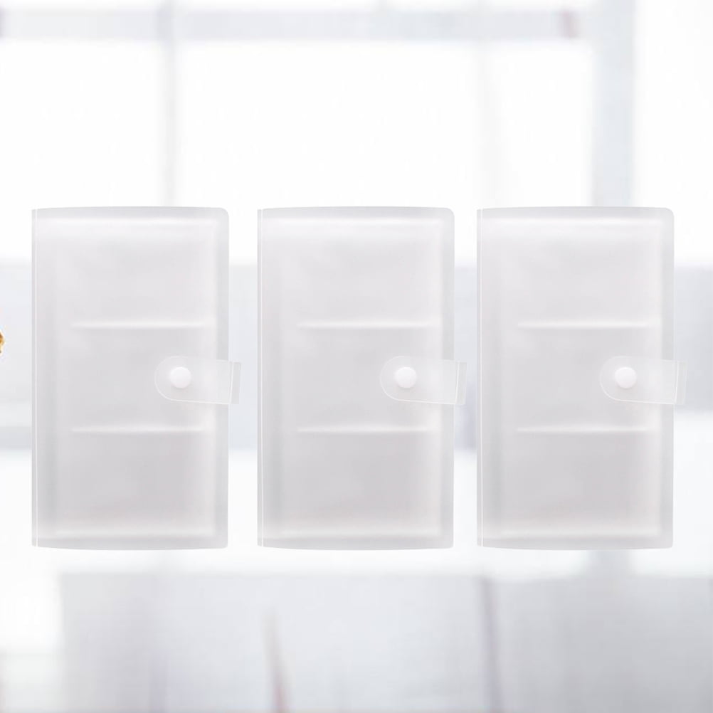 Worgeous Transparent Plastic Photo Album for Storage with 120 Pockets ...