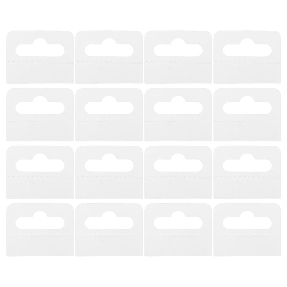 Worgeous Transparent Self Adhesive Hanging Tabs for Retail Shop Display ...