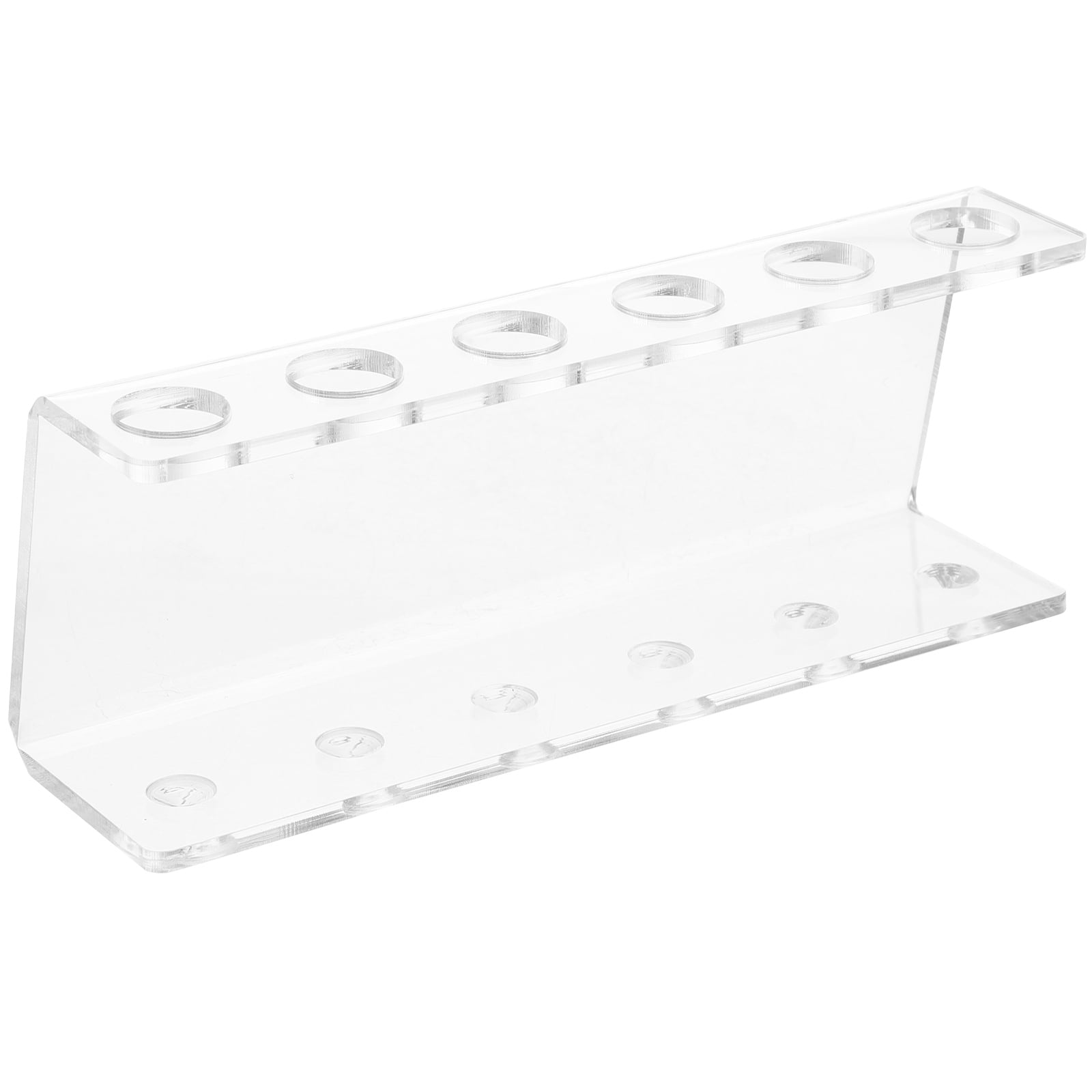 Worgeous Transparent Storage Rack Acrylic for Hydroponic Test Tubes Kit ...