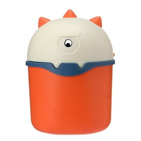 Red Trash Can