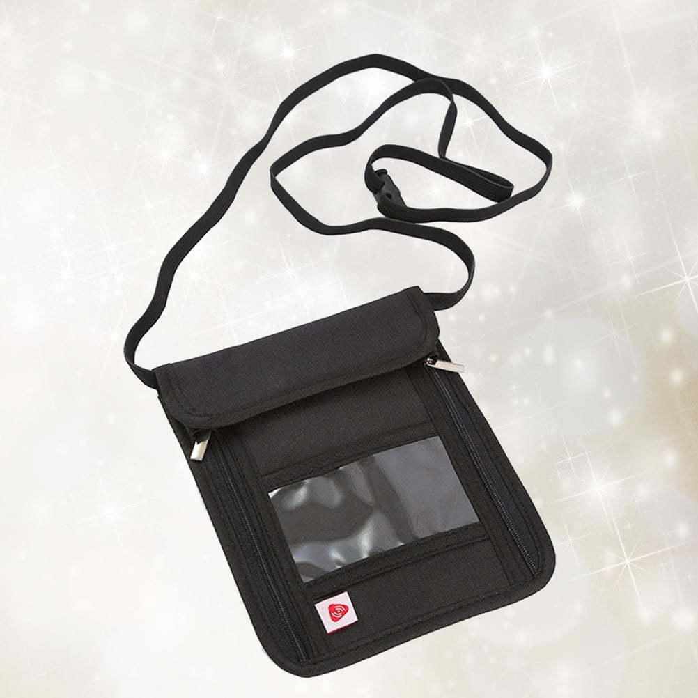 Worgeous Travel Neck Stash Wallet Passport Holder Holder Portable ...