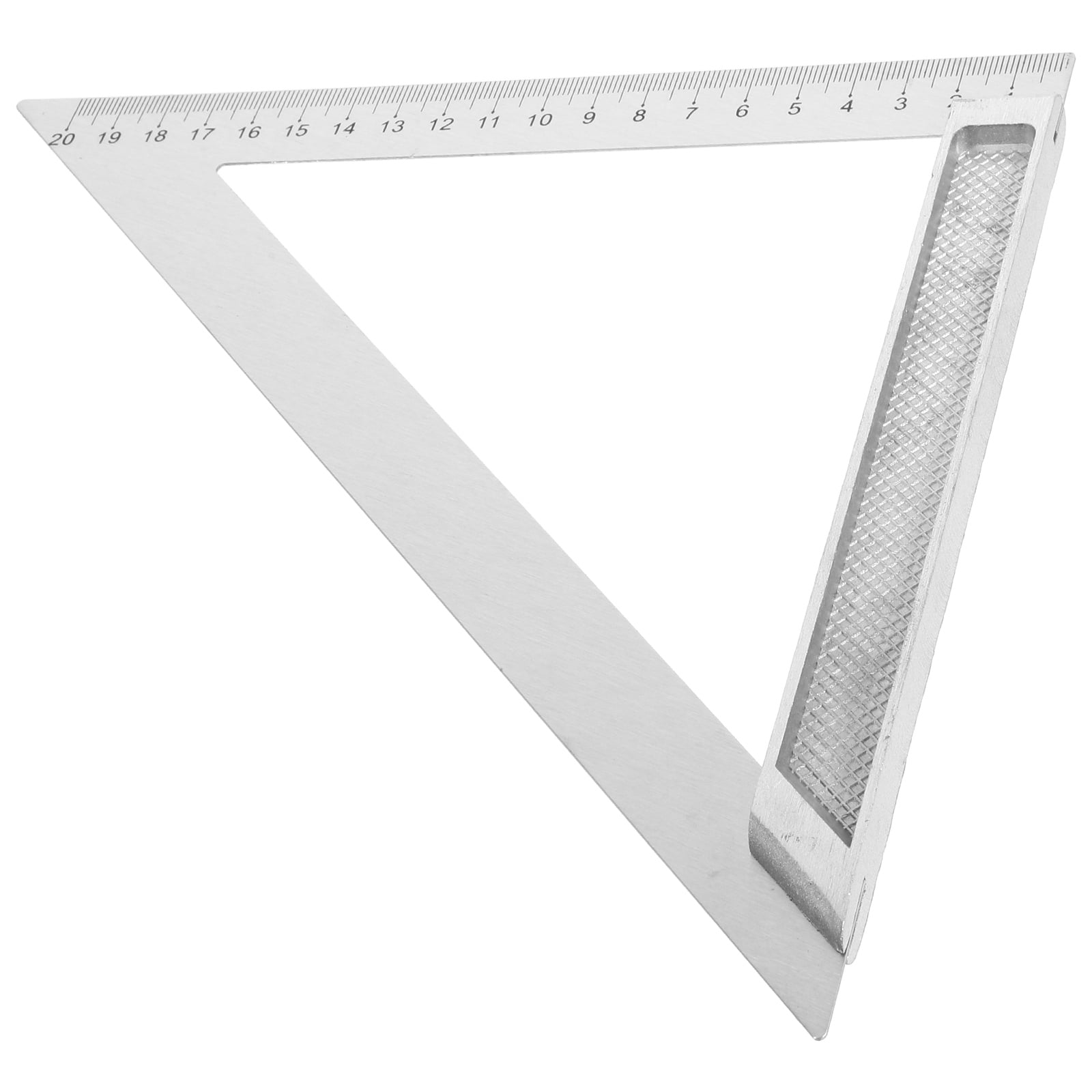 Worgeous Triangle Square Ruler Alloy Metal Stainless Steel Quick ...