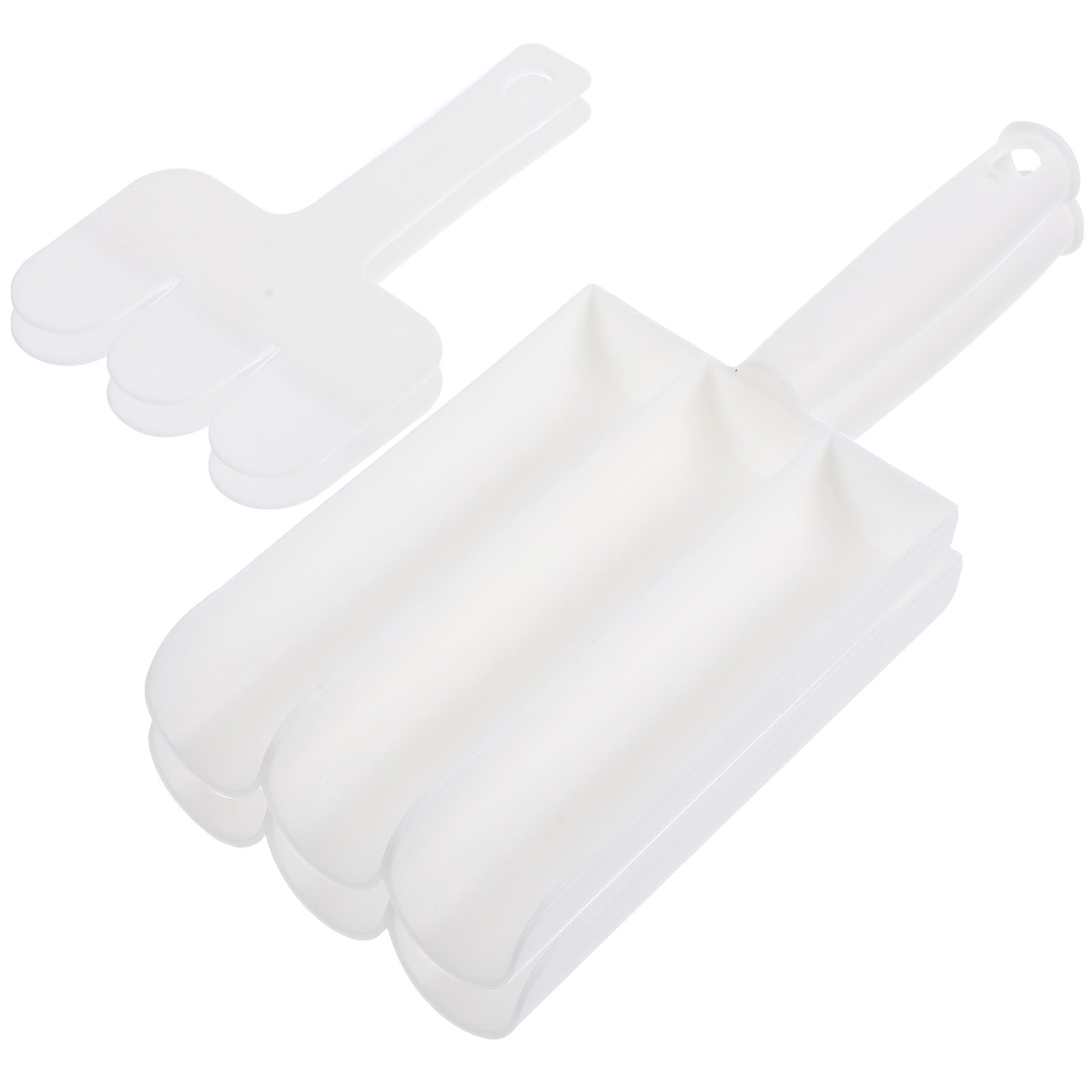 RENACLIPY Meatball Maker Mold 2 Sets White PP Reusable Non- Kitchen ...