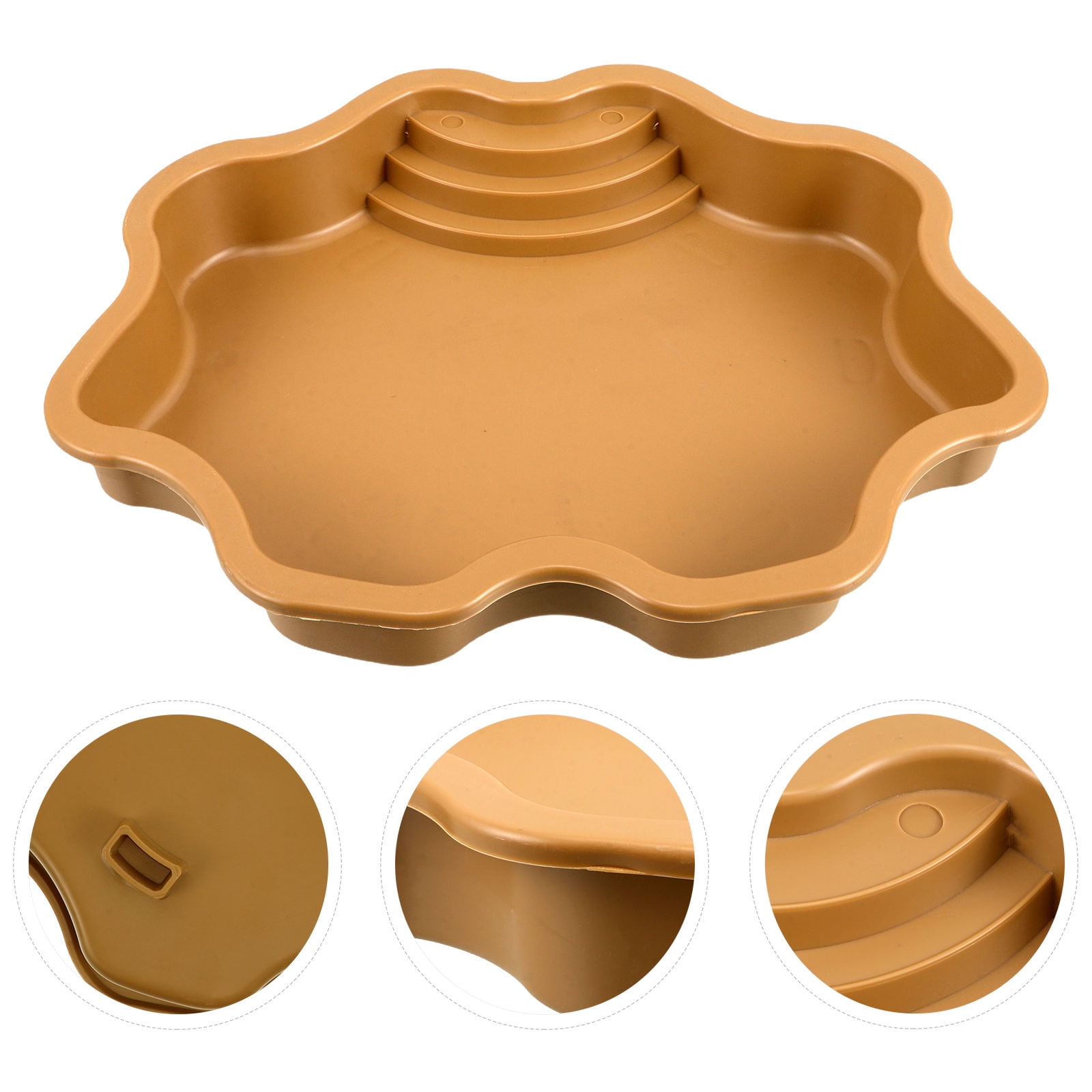 Worgeous Turtle Pond Pool Water Bowl With Ramp Reptile Food Dish ...