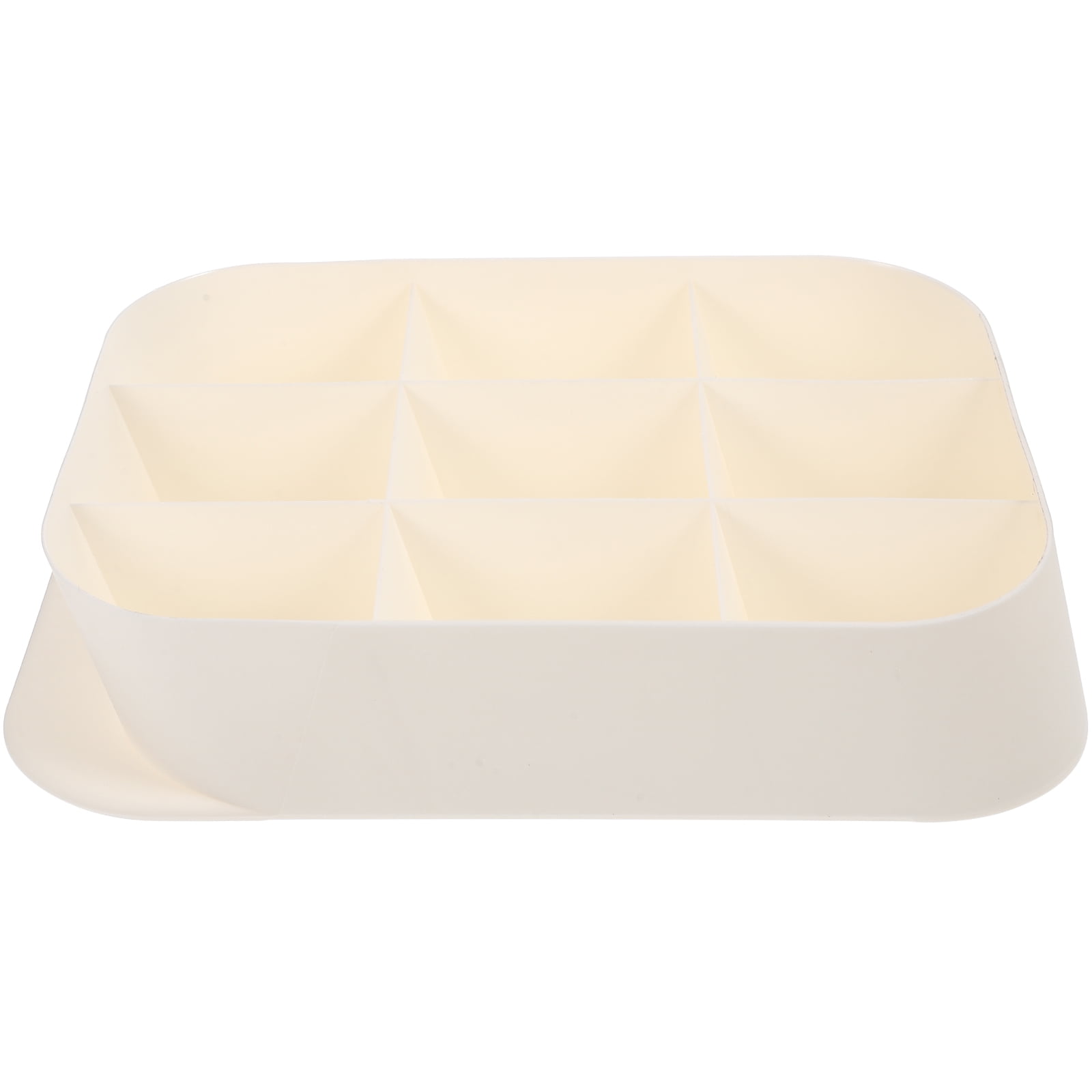 FONDOTIN Storage Container for Sock Lingerie Organizer White PP 1Pcs ...