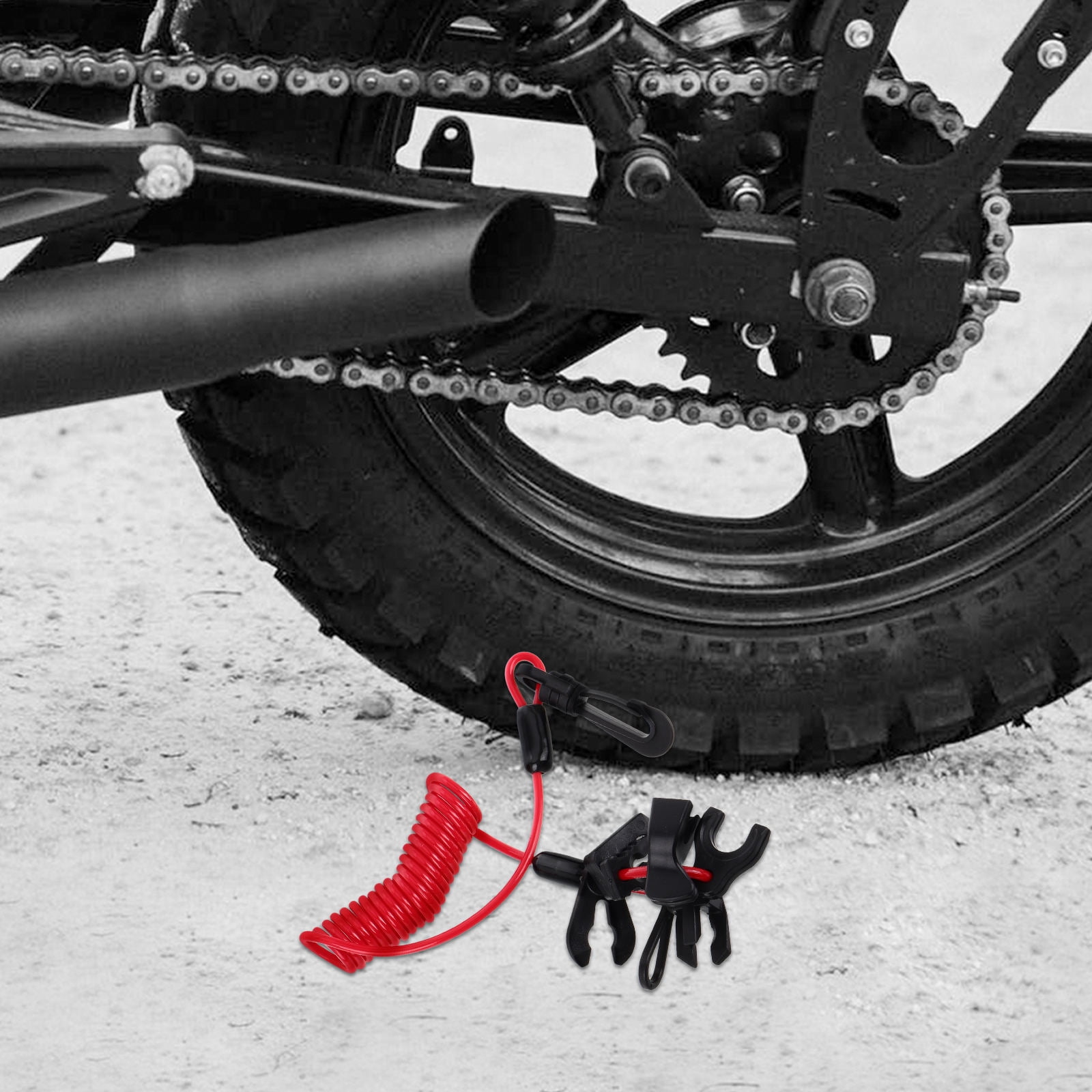 Worgeous Universal Outboard Motor Kill Switch Lanyard Emergency Safety ...