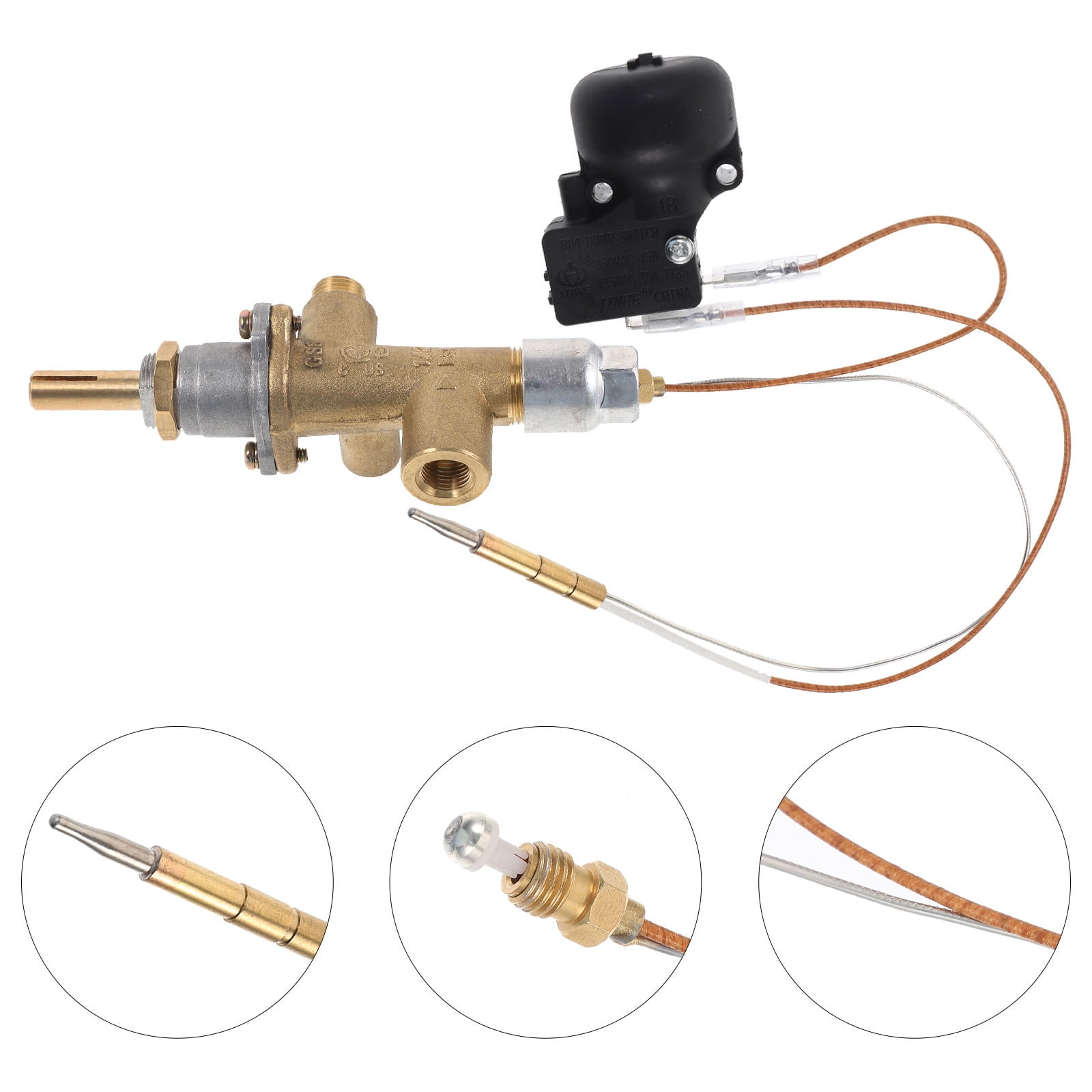 Worgeous Universal Replacement Thermocouple Kit for Gas Stoves with ...
