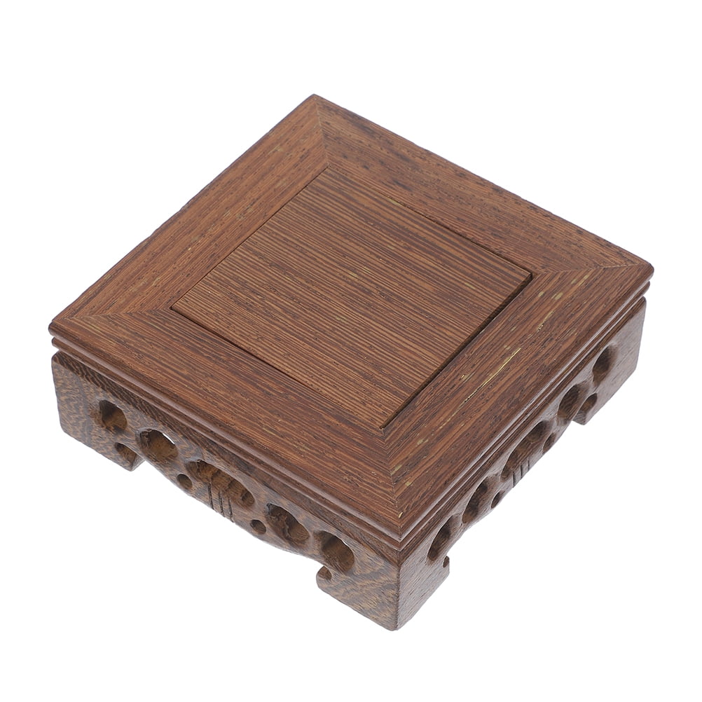 Worgeous Vase Lamp Teapot Wooden Oriental Style Rectangular Base ...