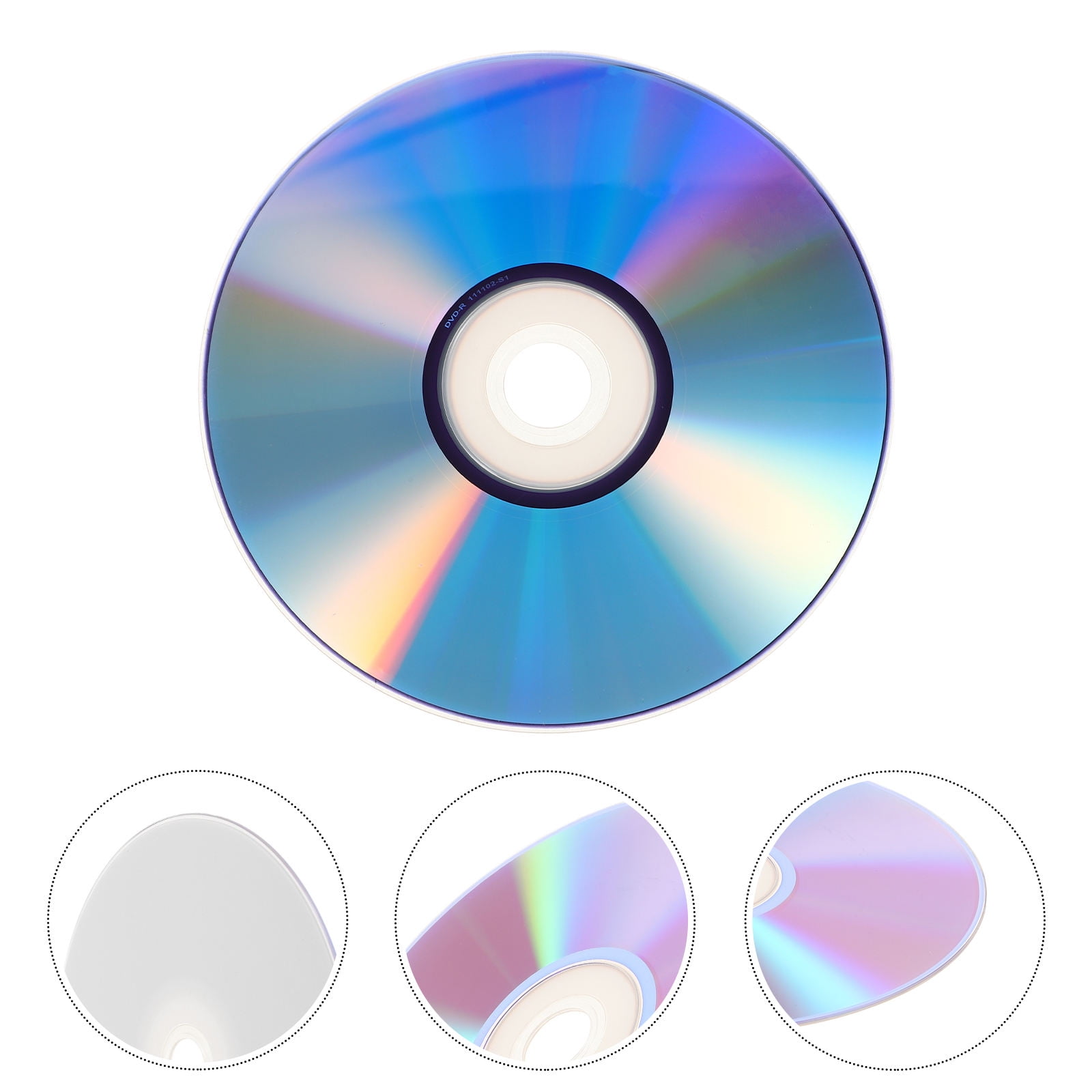 Worgeous Versatile Cd-R Discs 100 Pack Blank Dvd-R Rewritable Cd ...