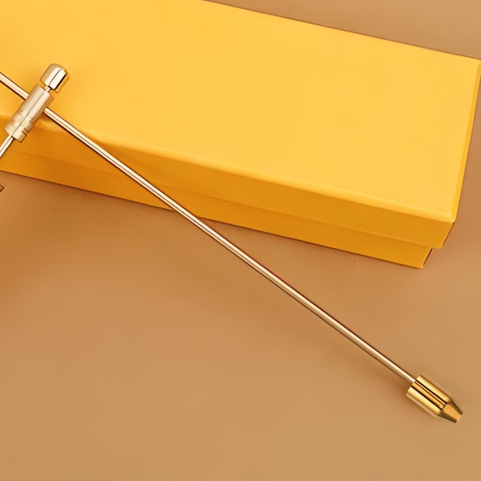 COSMOBETTY Metal Dowsing Rod End Golden 1Pcs 1.2x0.6x0.6in - Walmart.com