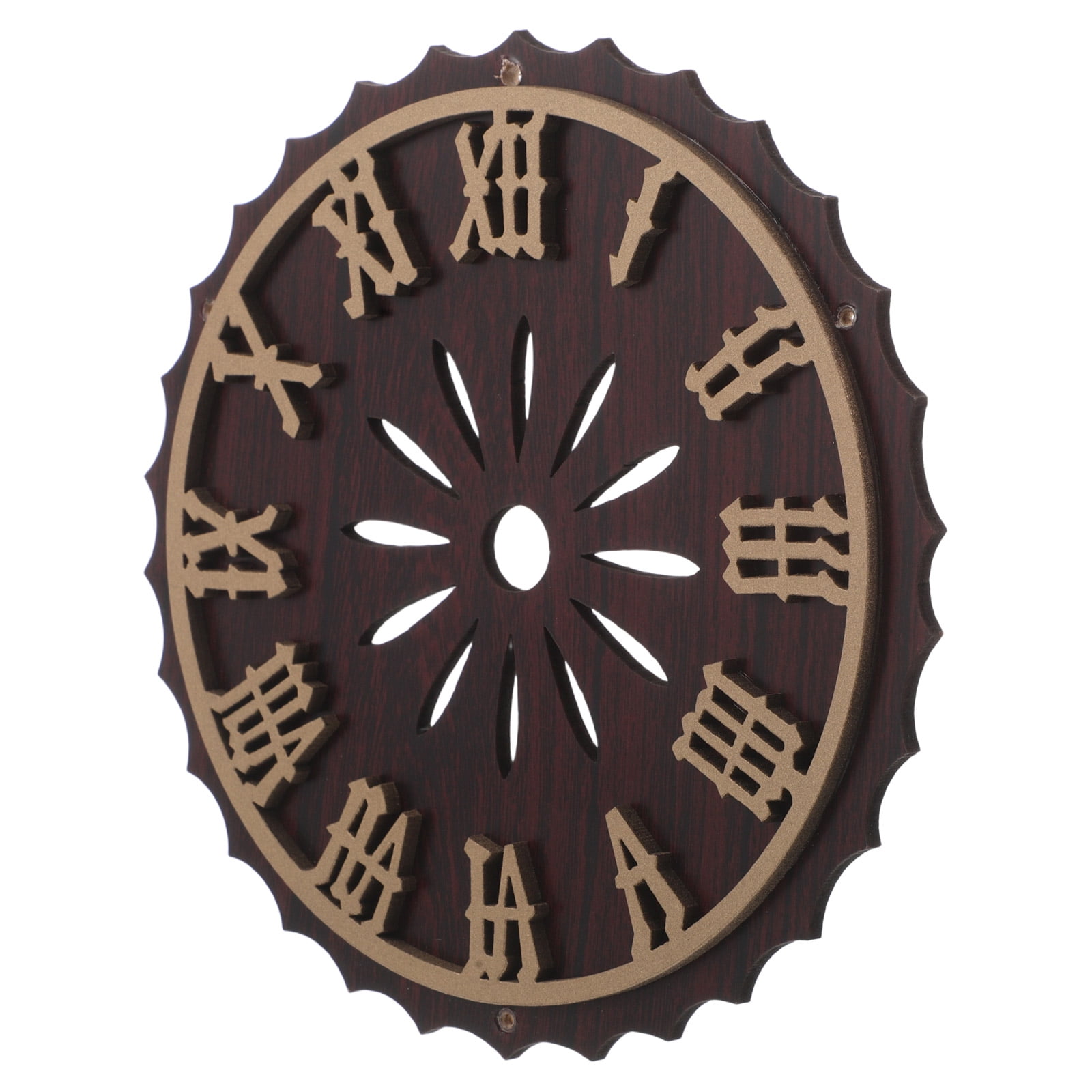 Worgeous Wall Clock Dial Repair Replacement Cuckoo Clock Dial Part for ...