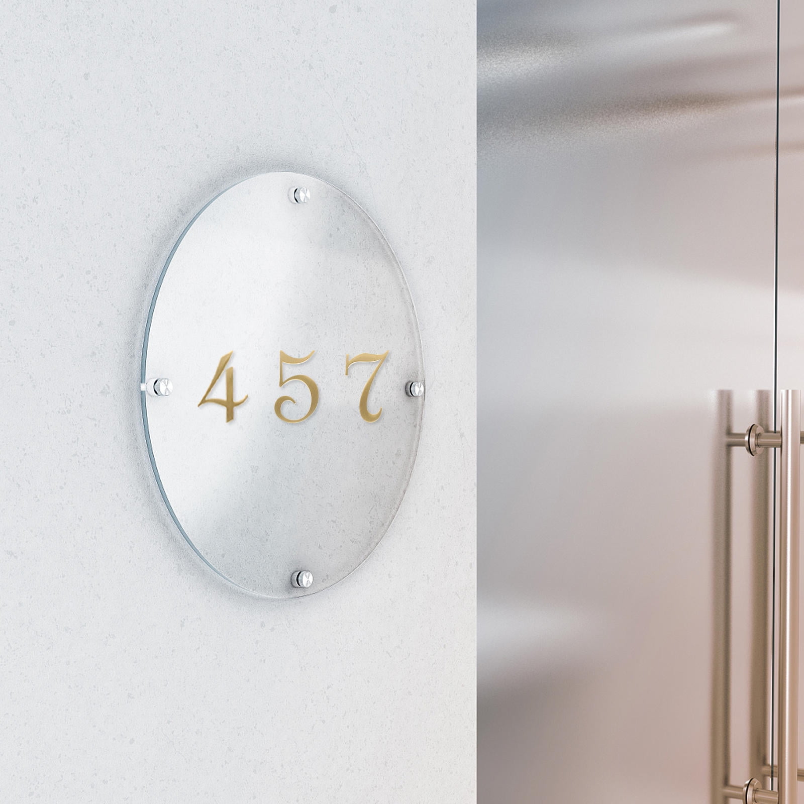 Worgeous Wall Decorative Number Hotel Digital Large House Numbers ...