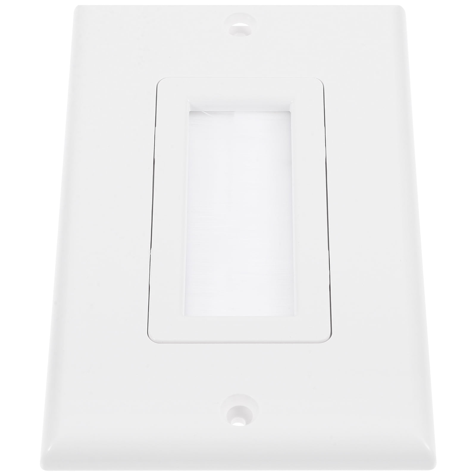 Worgeous Wall Plate Cable Pass Through Cable Outlet Cover Plate Cable ...