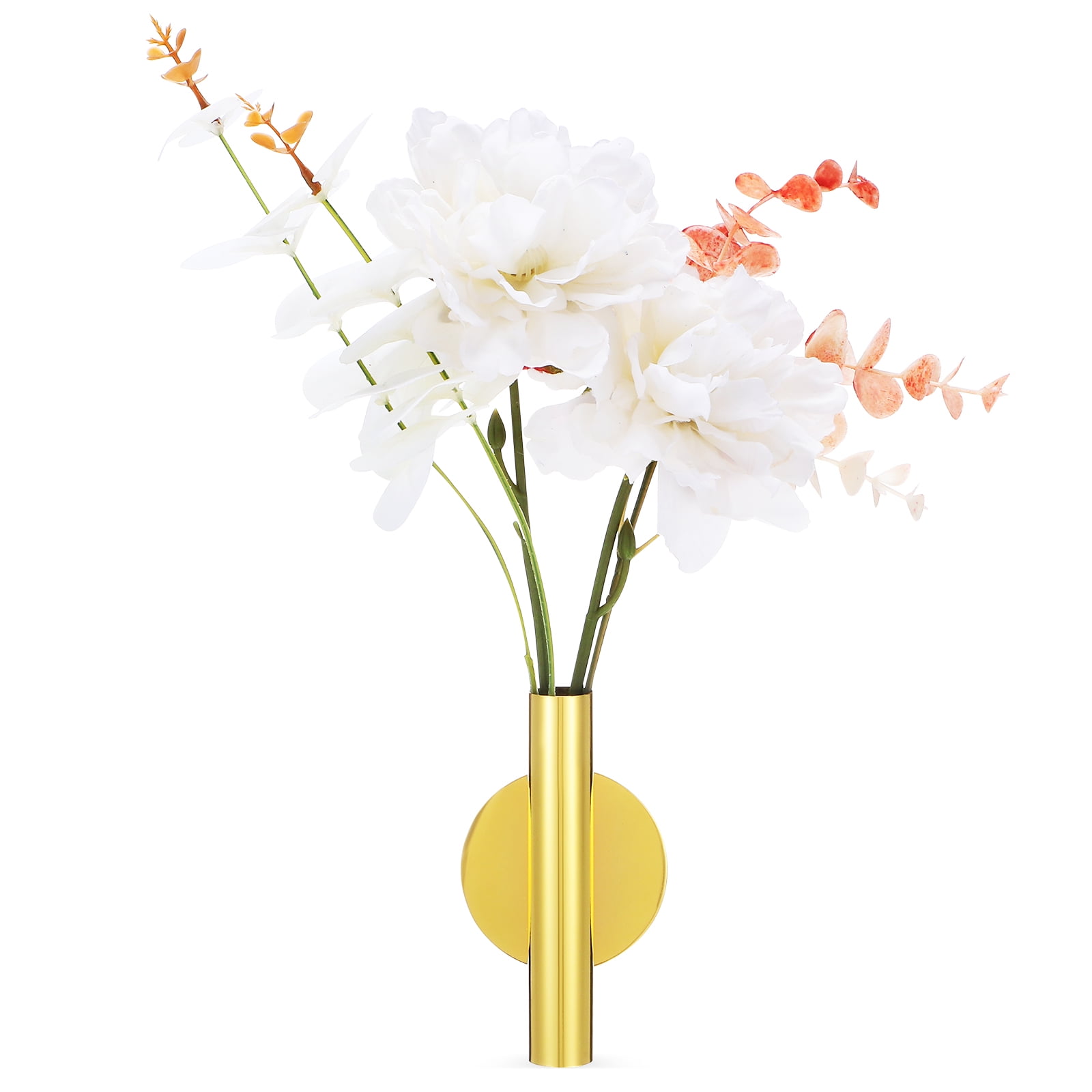 Worgeous Wall Vase Wall Planter Gold Wall Vase Holder Wall Flower Pot ...