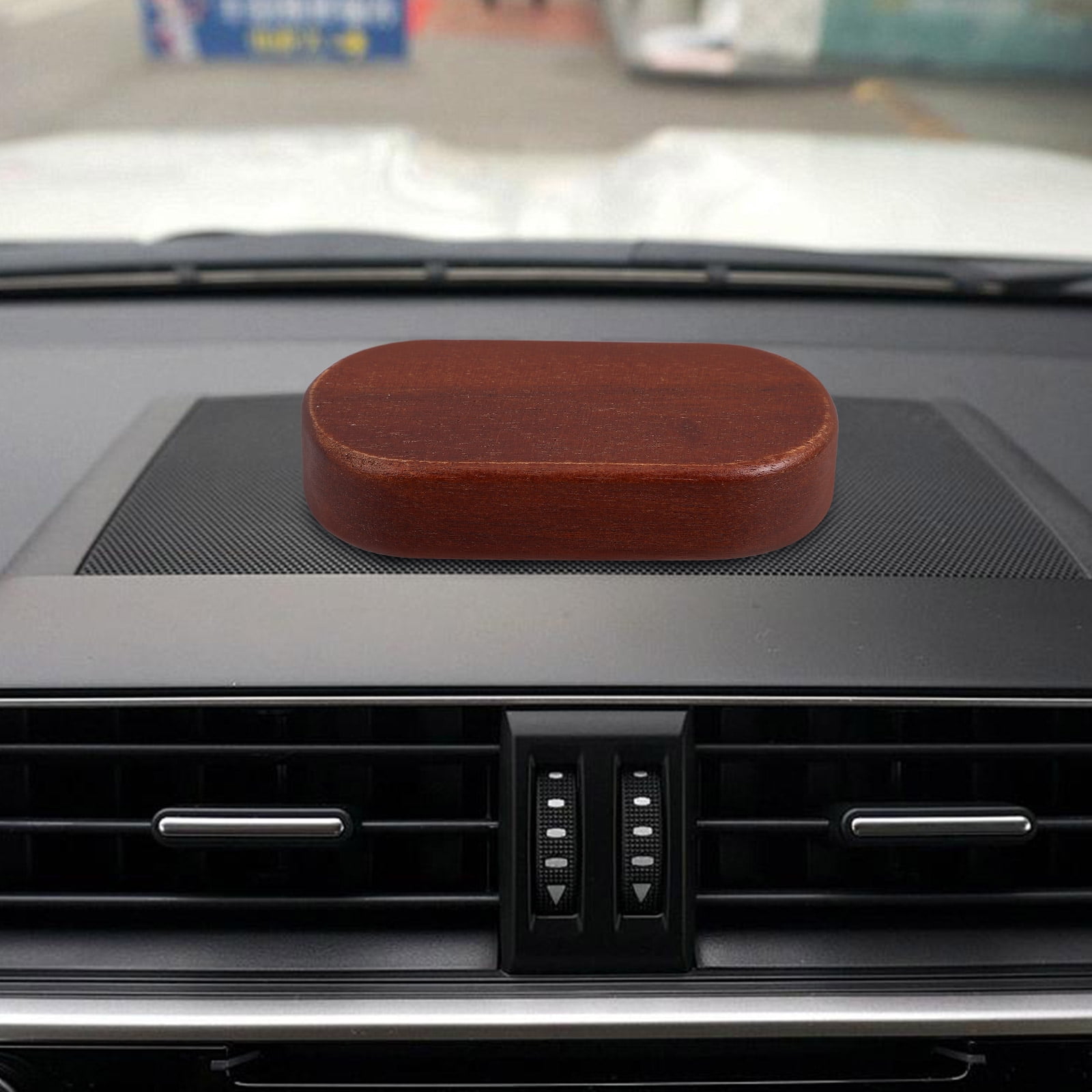 Worgeous Walnut Wood Block for DIY Handcraft Base for Car Model Display ...