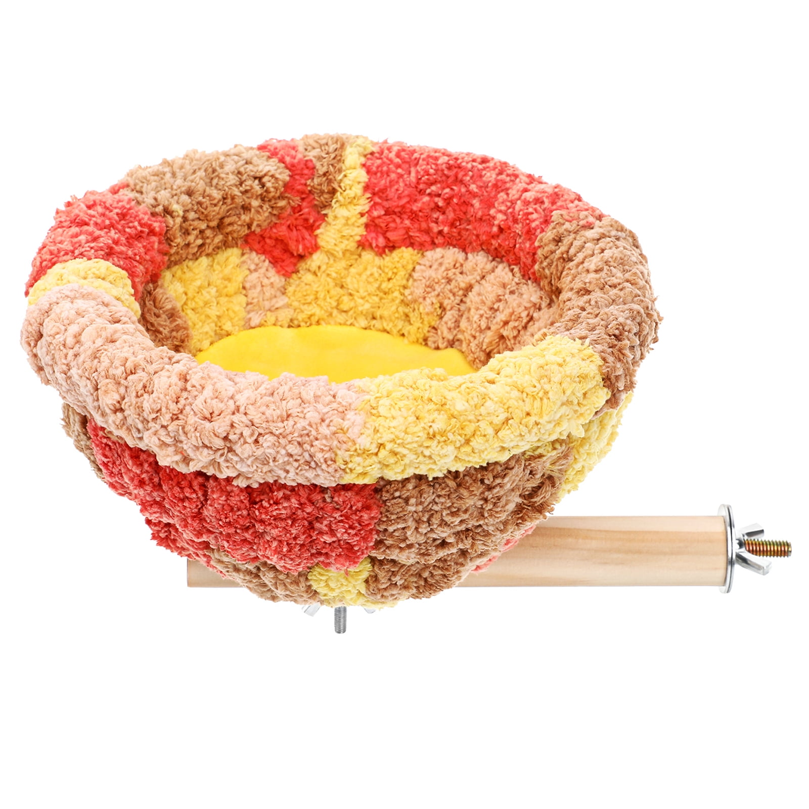 Worgeous Warm Bird Nest Bird Cage Mounted Cozy Parakeet Bed Winter Bird ...