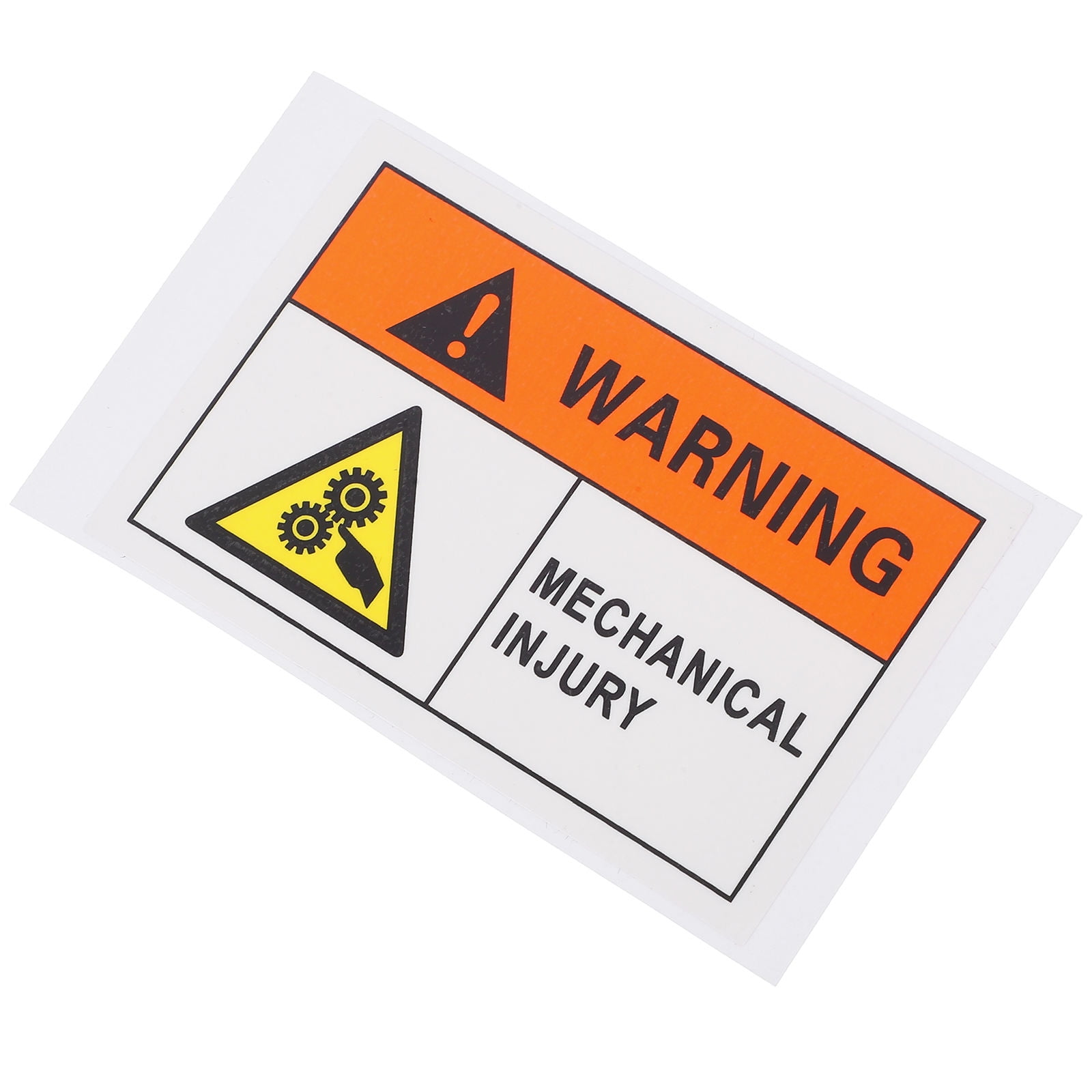 Worgeous Warning Sign Industrial Warning Sign Sticker For Machinery And ...
