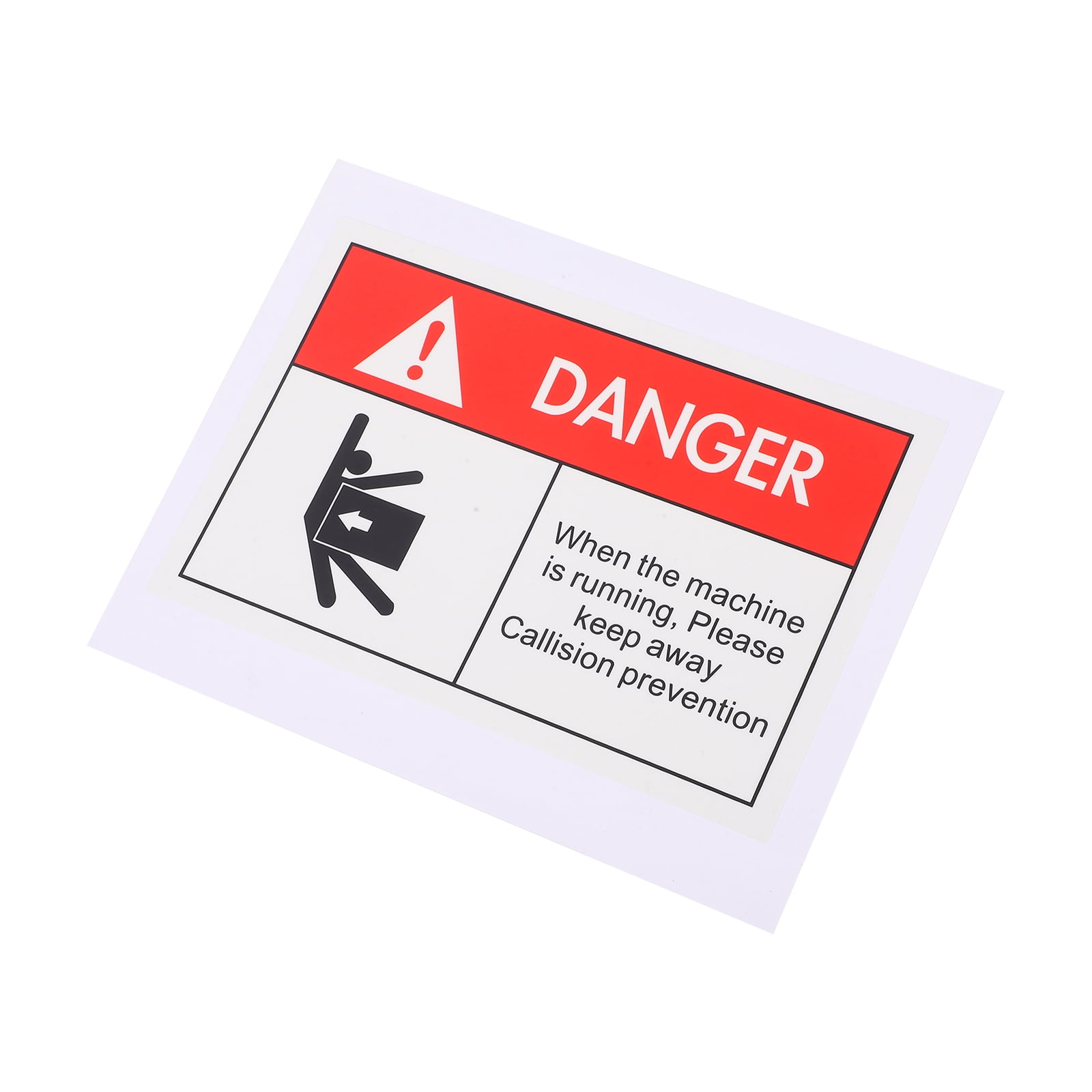 Worgeous Warning Stickers for Equipment Safety Caution Labels Danger ...