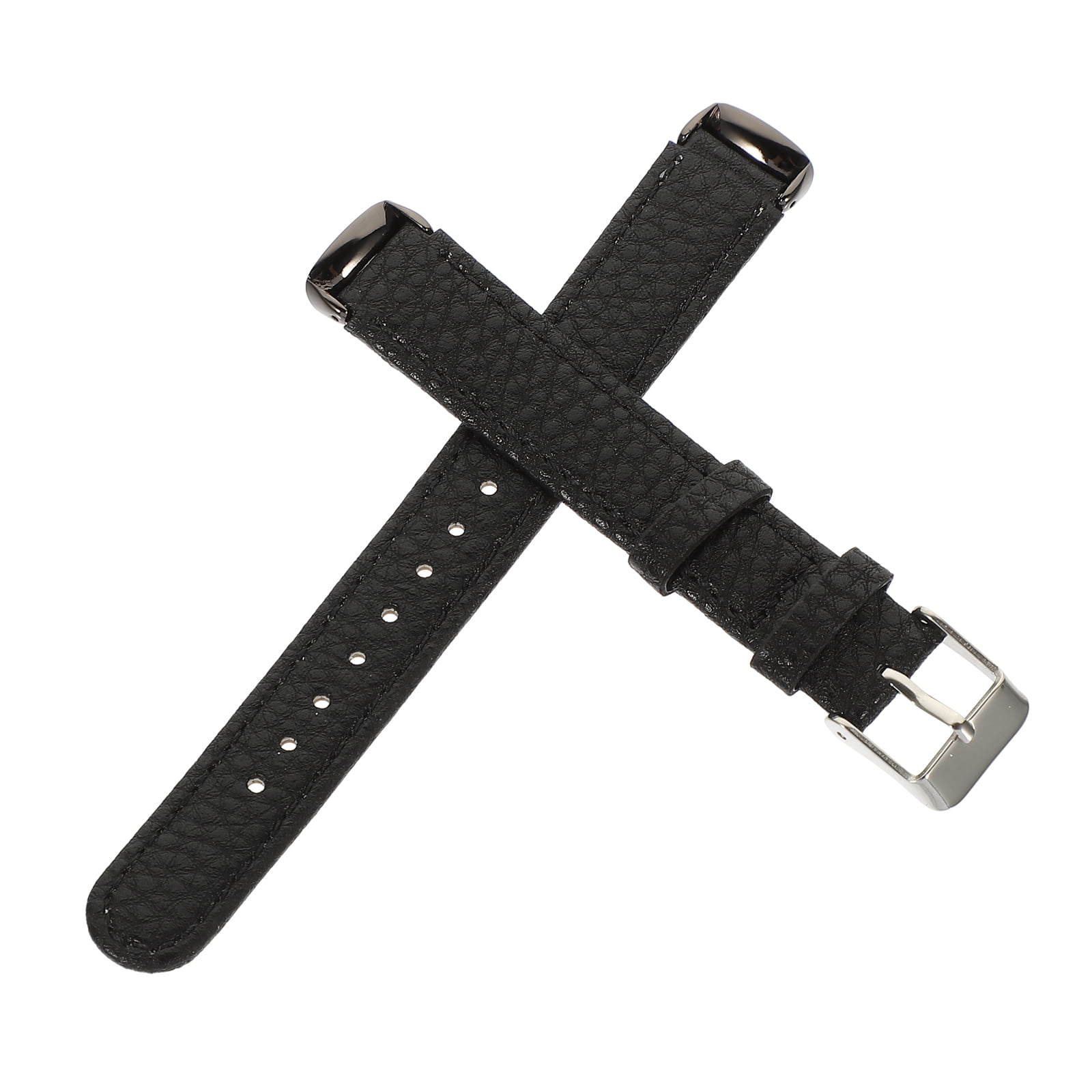 Worgeous Watch Pin Pebbled Leather Strap Simple Installation Band Miss ...