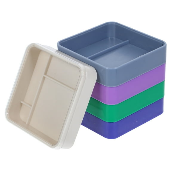 Worgeous Watch Storage Case for Men Small Plastic Container with Lids ...