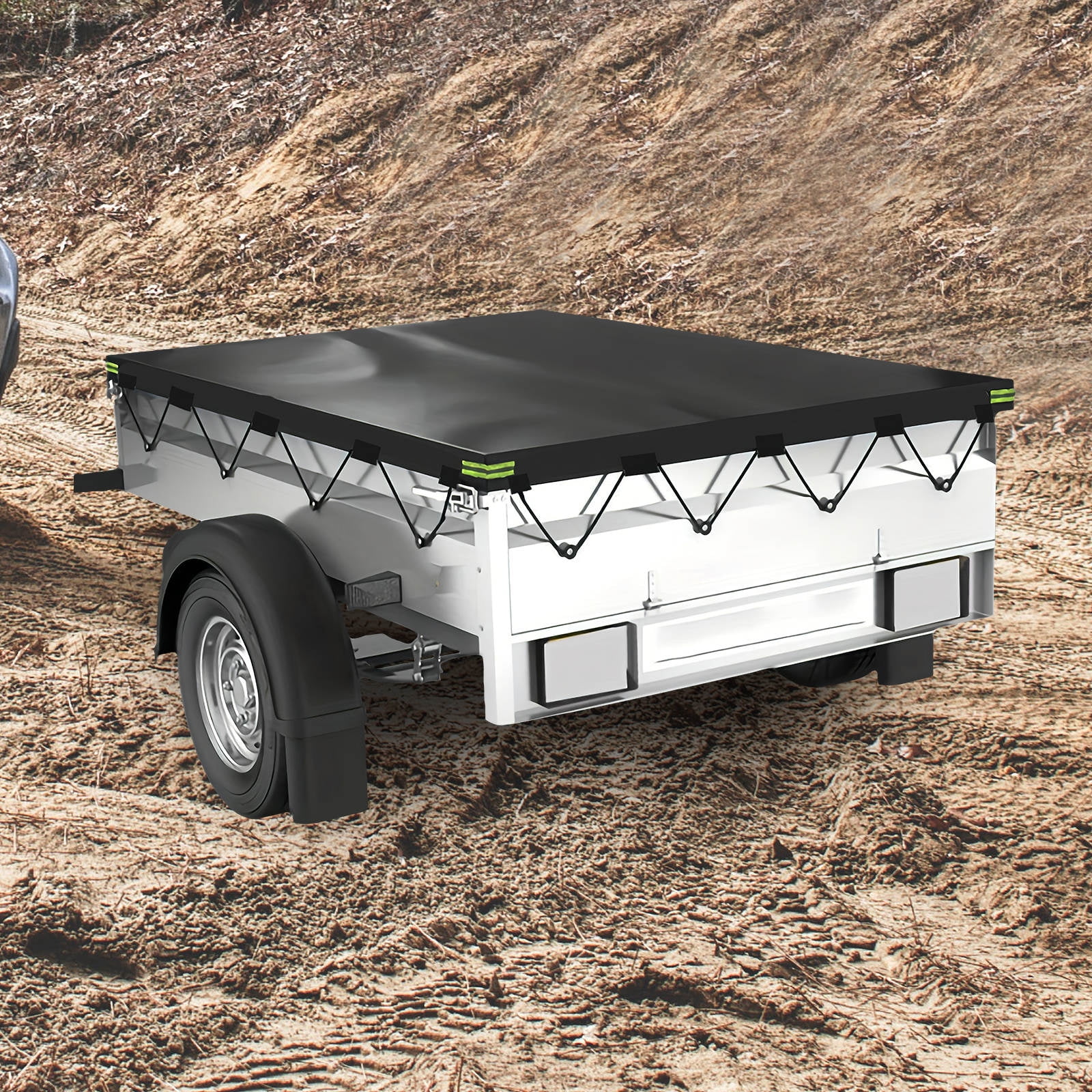 Worgeous Waterproof Heavy Duty Truck Carriage Cover 1 Piece Windproof ...