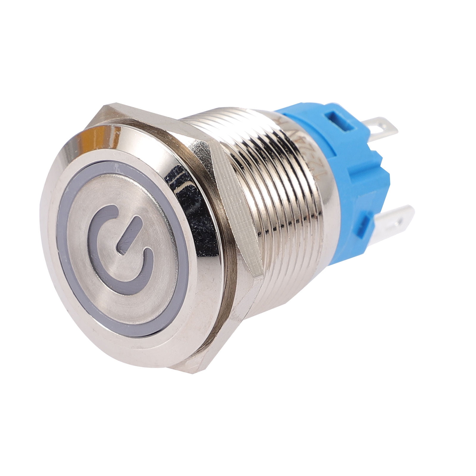 COSMOBETTY Self-Resetting Push Button Switch Red 1Set 3X0.75In ...