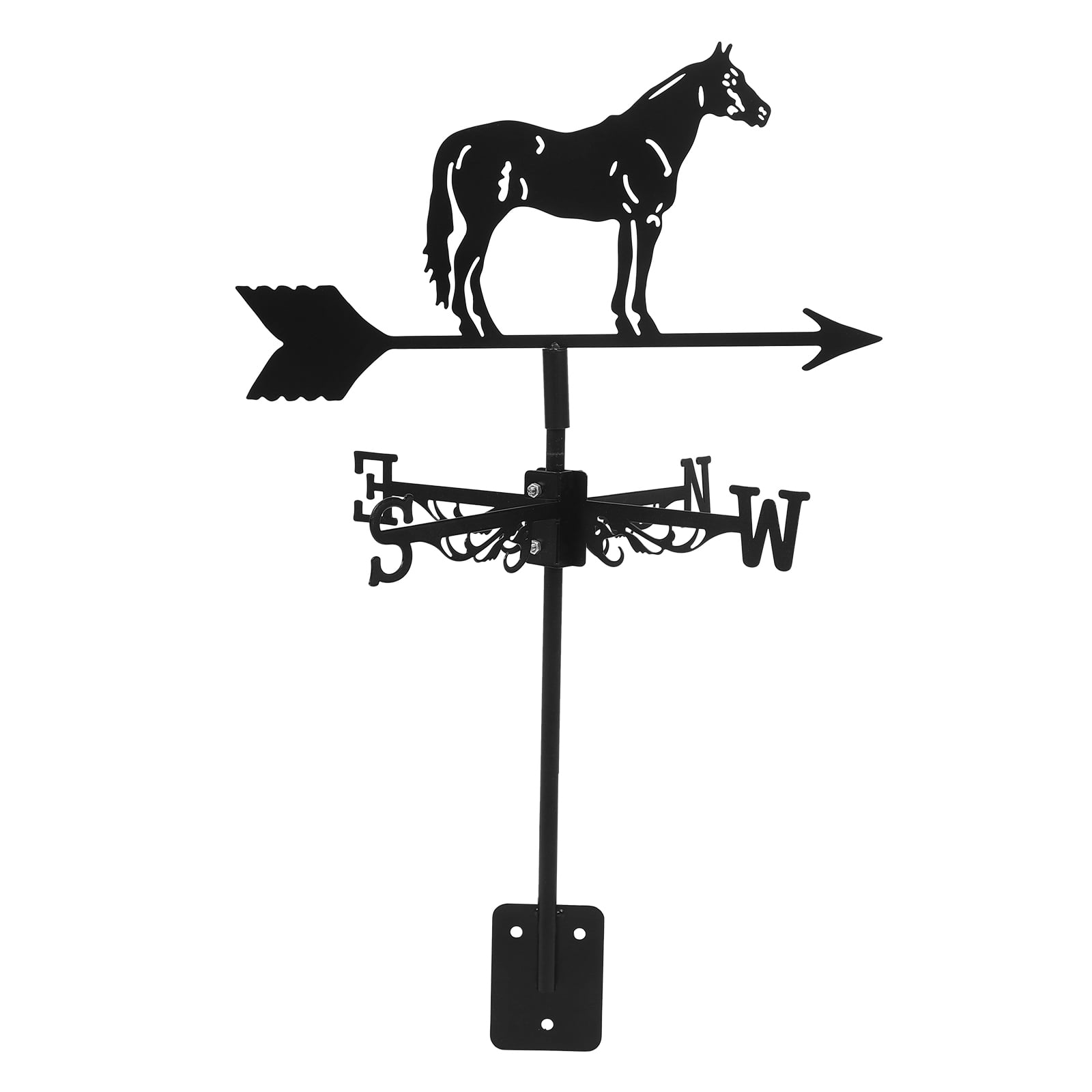 Worgeous Weathervane Wind Direction Indicator Garden Weather Vane Roof ...
