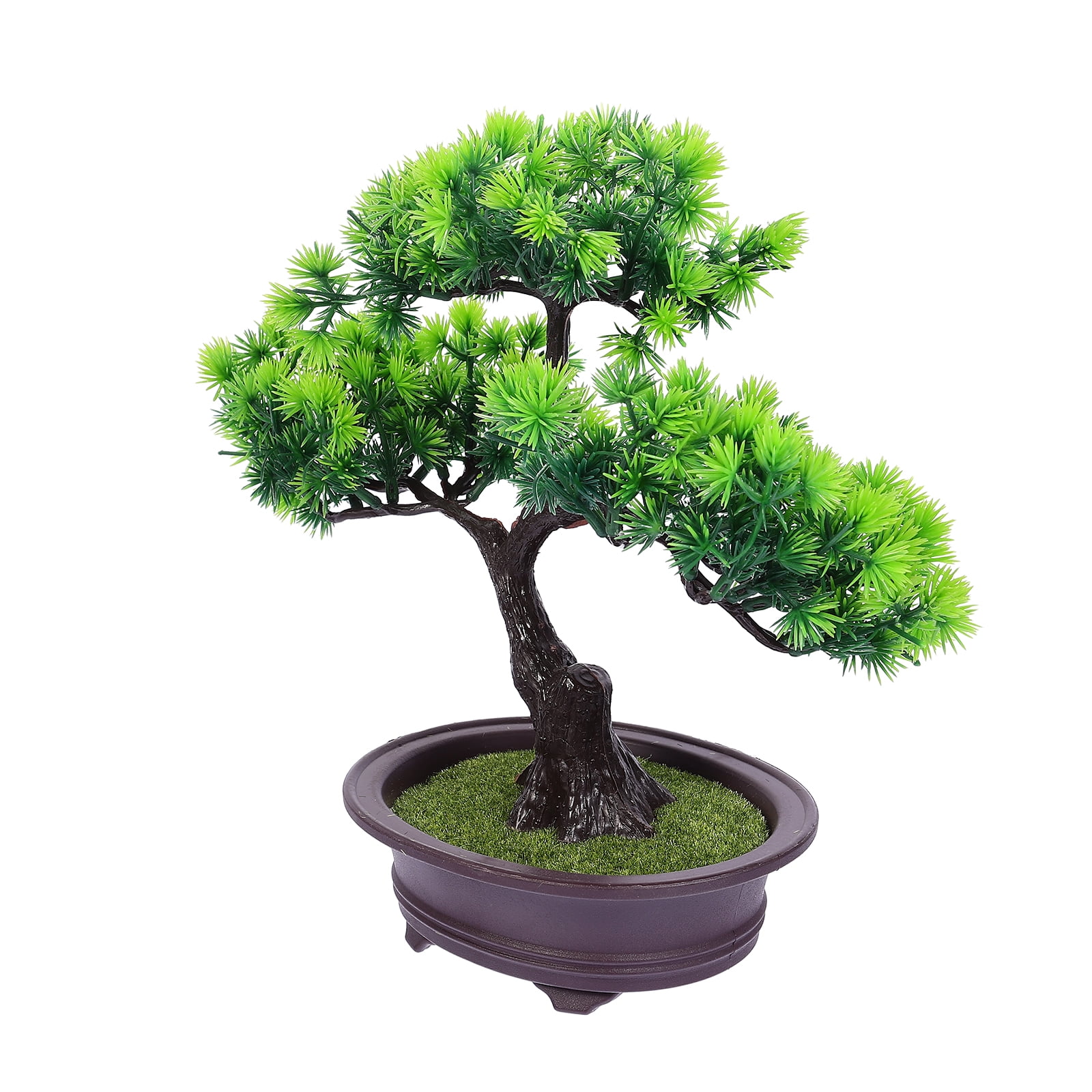 Artificial Pine Tree Decorations for Home Interior Bright Green Color ...