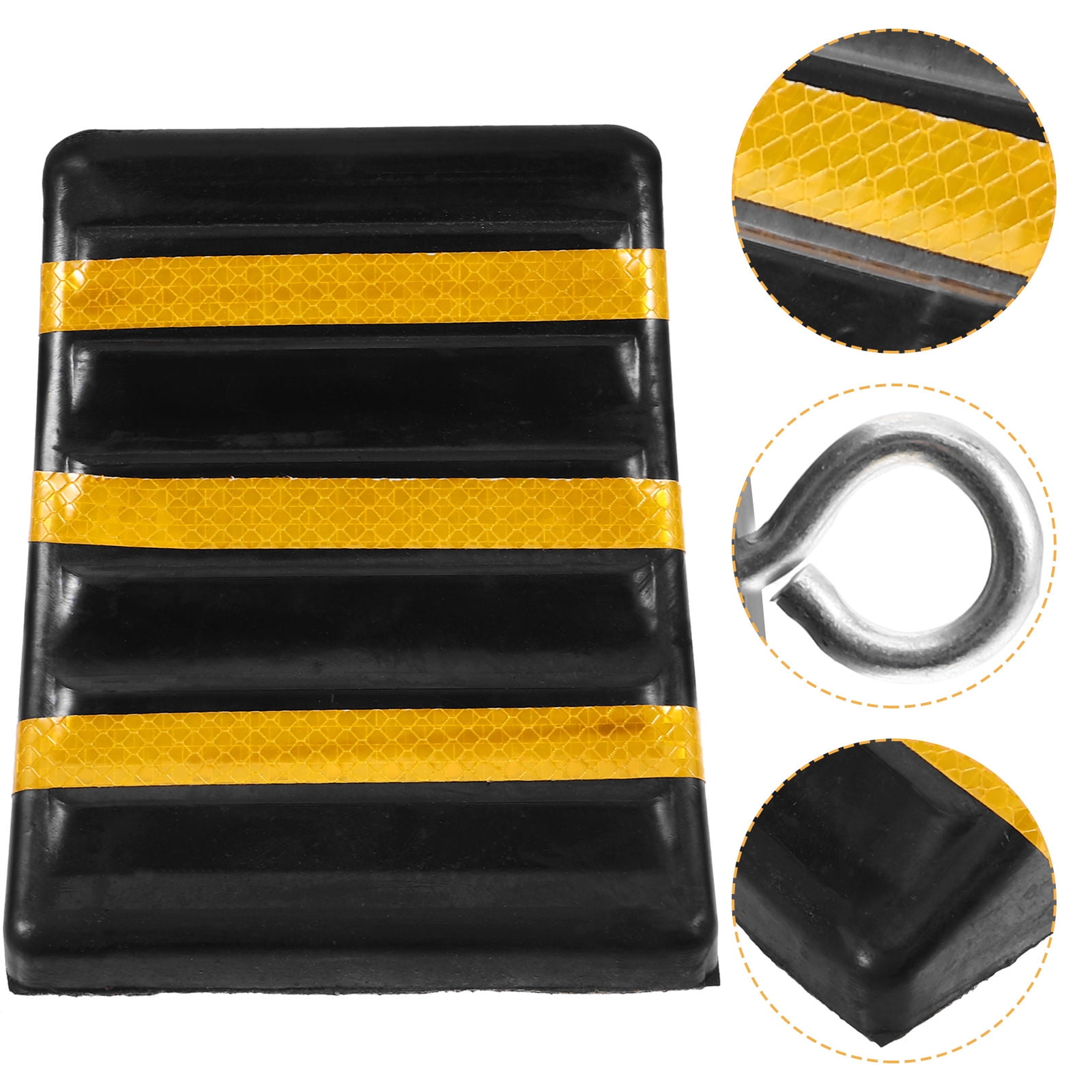 Worgeous Wheel Stopper Tire Block -shaped Chocks Trailer Travel ...