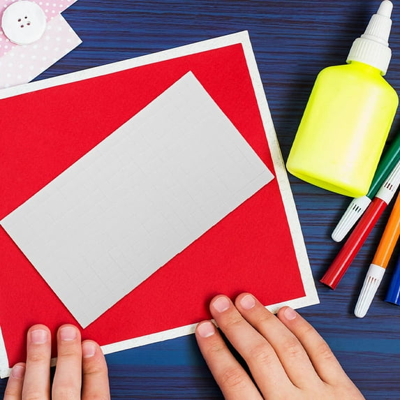 Raindrops Crafting Foam Squares EVA White for Various DIY Projects 4 ...