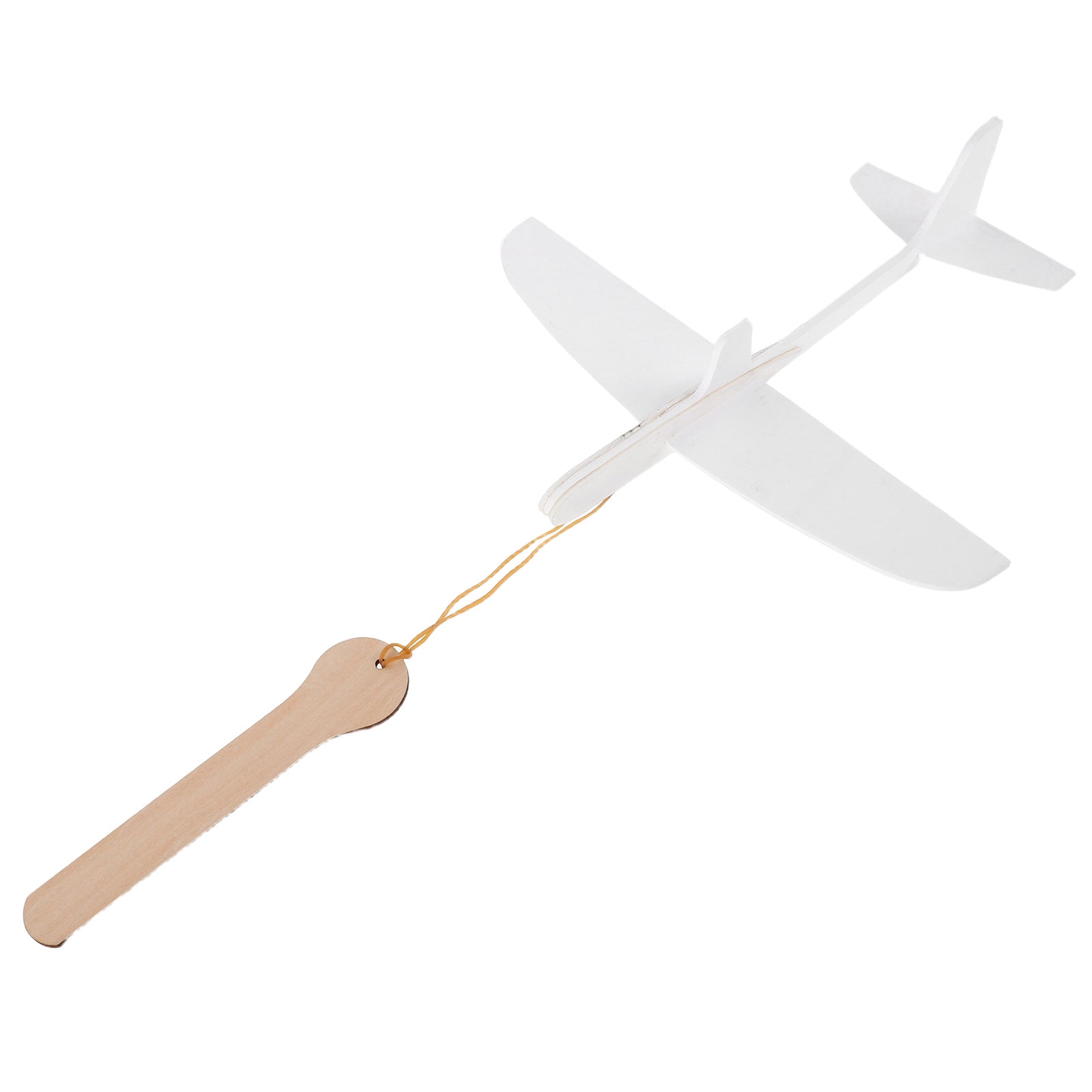 Worgeous White Foam Glider Airplane Diy Outdoor Flying Toy Outdoor ...