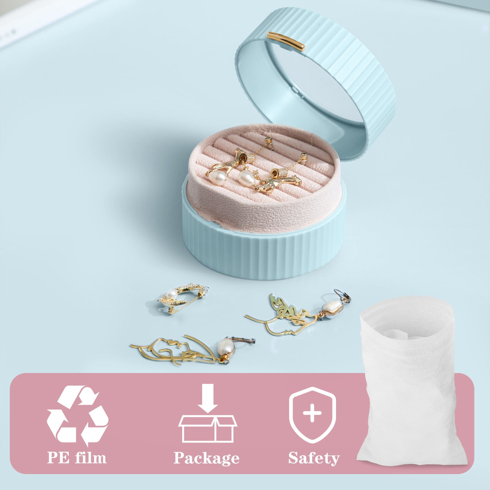 Worgeous White Pearl Cotton Bags for Storage and Shipping Fragile Items ...