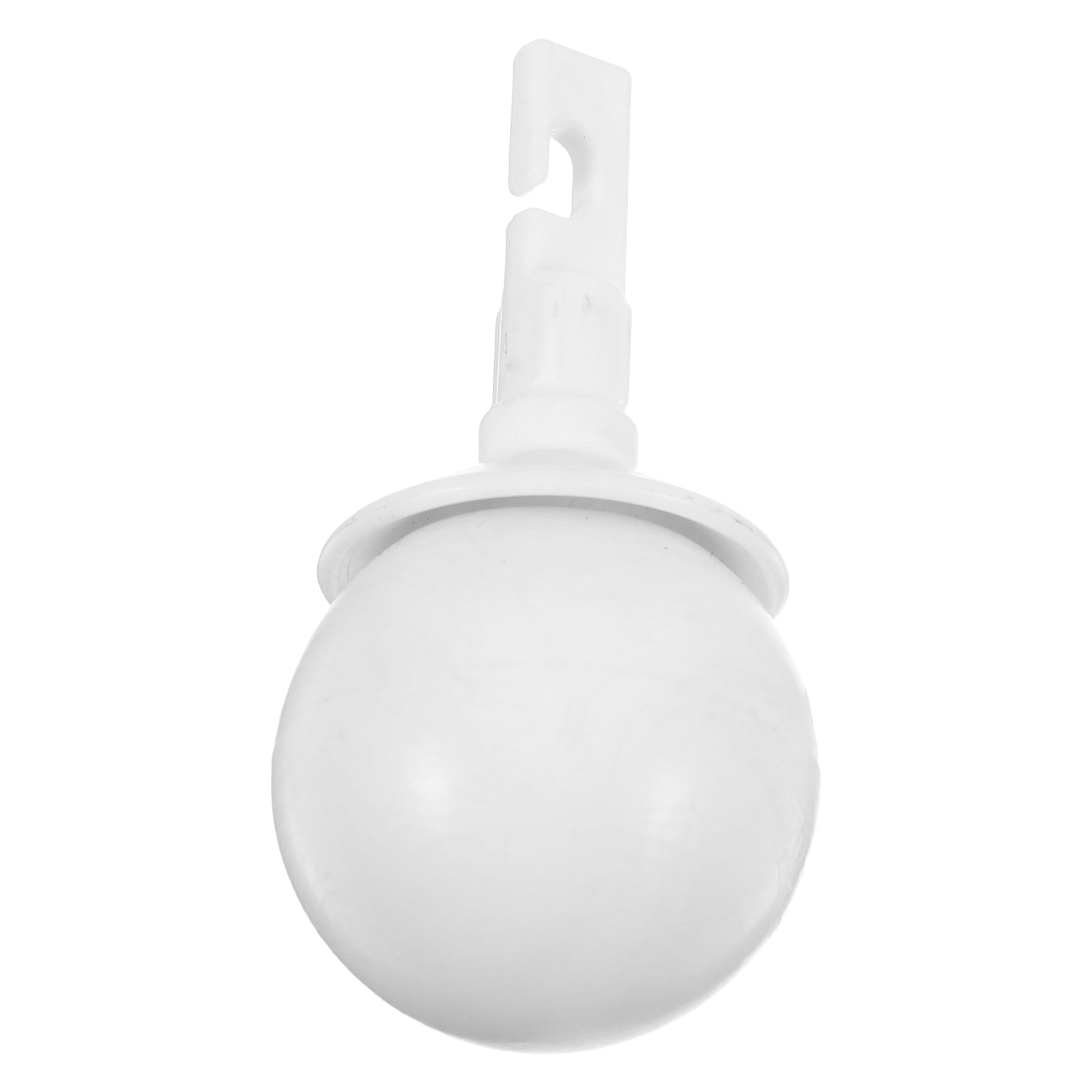 Worgeous White Plastic Hook Type Rolling Cane Tip for Replace Ensuring ...