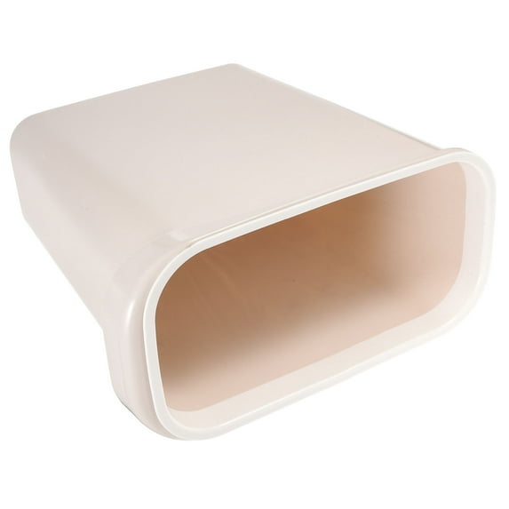 Worgeous White Plastic Trash Can for Home Use Made of Material Great ...