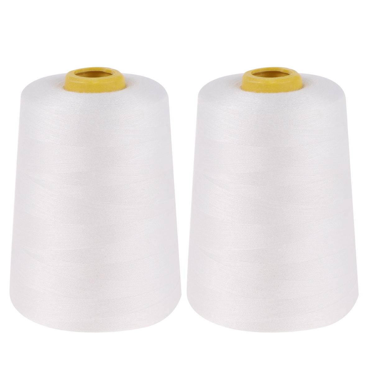 Worgeous White Polyester Sewing Thread for Clothes Pants and DIY Craft ...