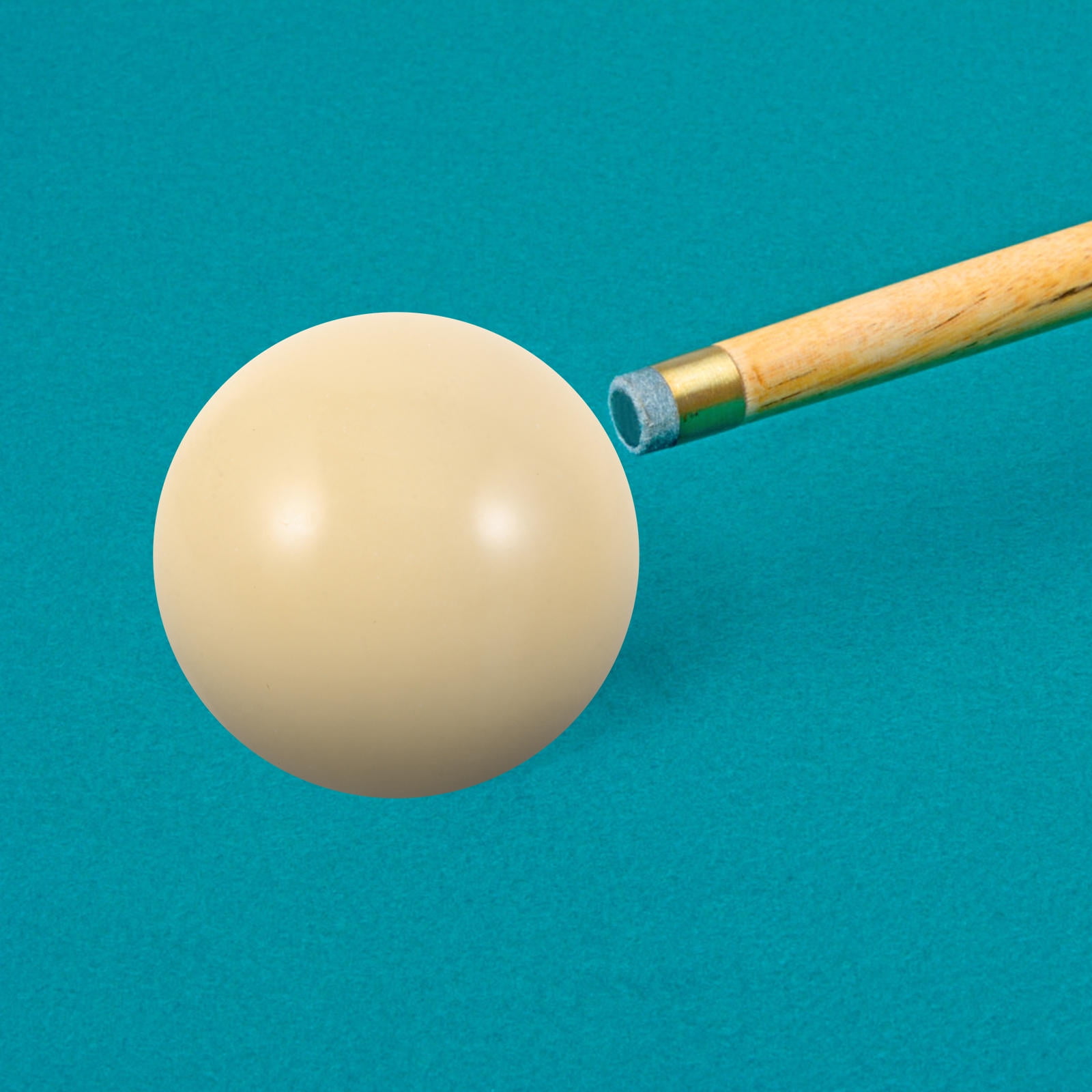 Worgeous White Resin Cue Ball Set for Pool Table 4 Pieces 2-Inch ...