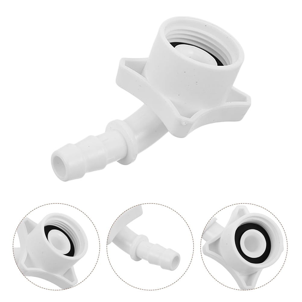 Worgeous White Washing Machine Water Inlet Hose Connector for ...