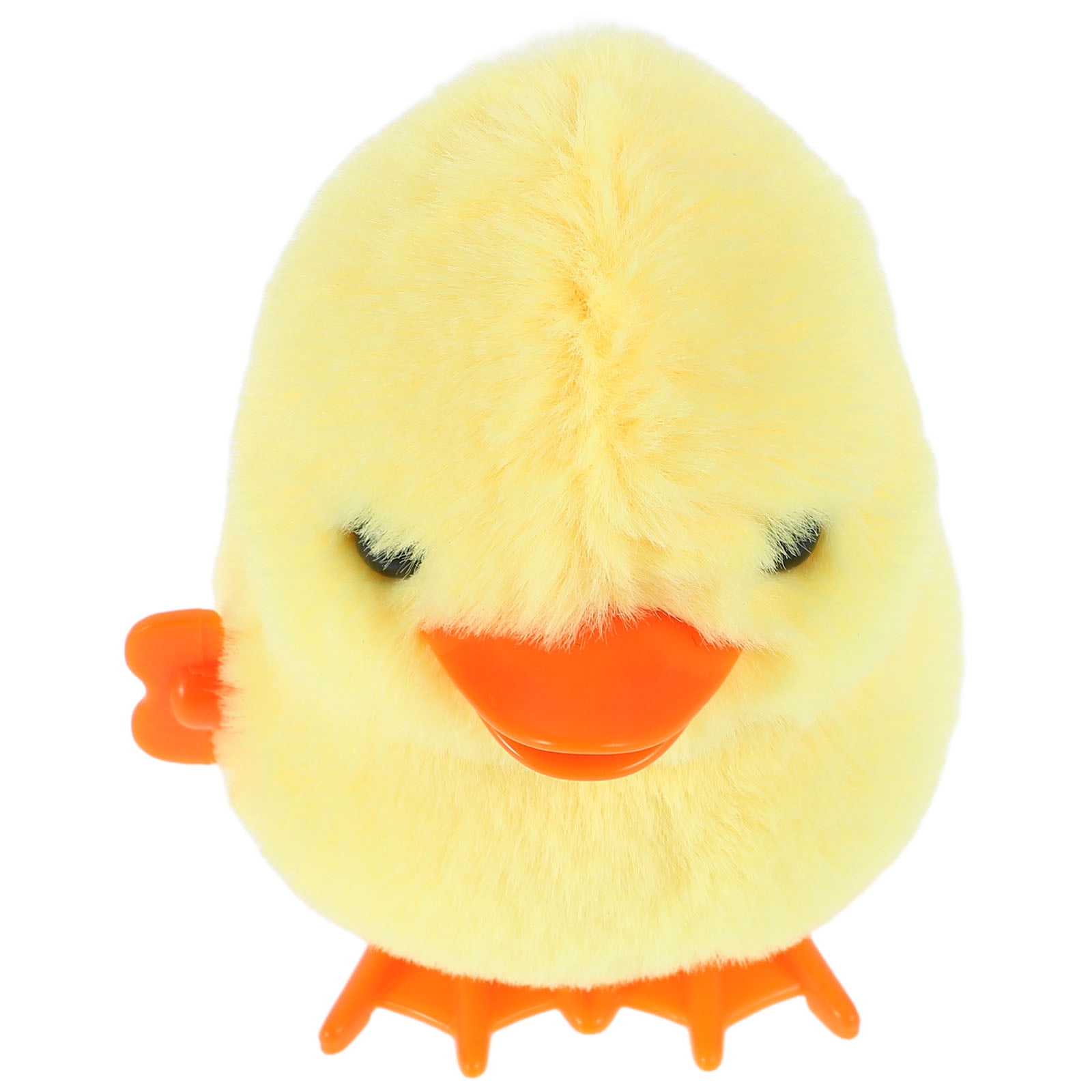 Worgeous Wind-Up Toy Duck Adorable Plush Jumping Duck Cartoon Animal ...